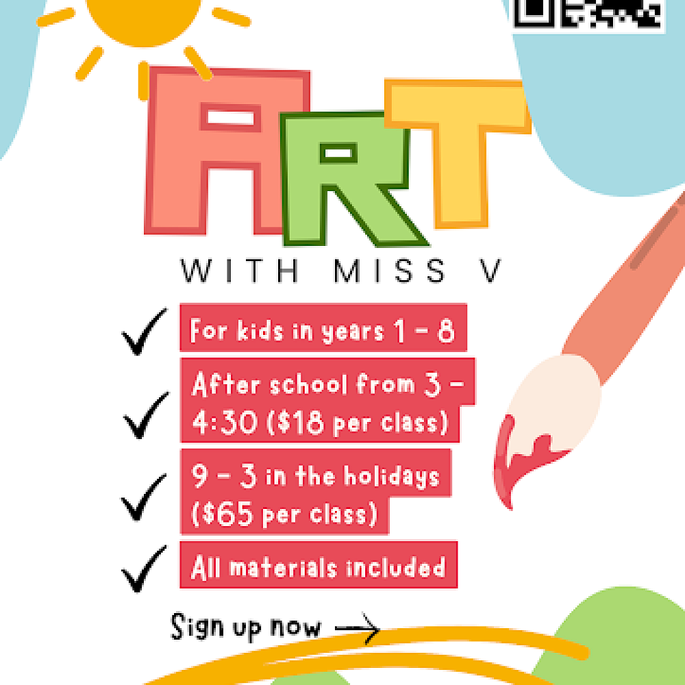 Art Classes — Term 3 Week 6 Newsletter