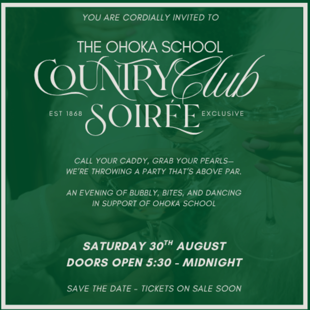 The Ohoka School Country Club Soirée Fundraiser — Ōhoka School ...