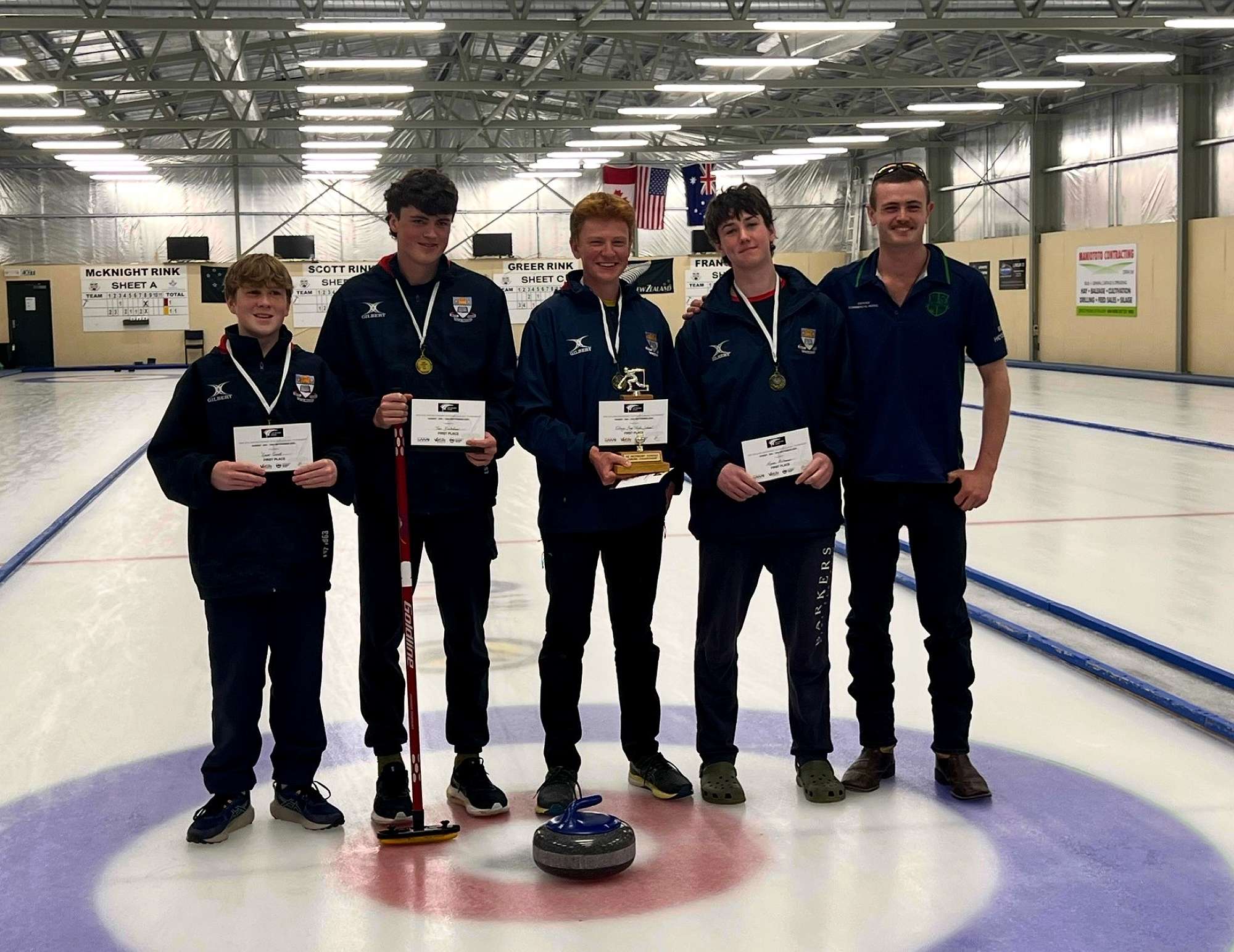 2024 National Secondary Schools Curling Champions!