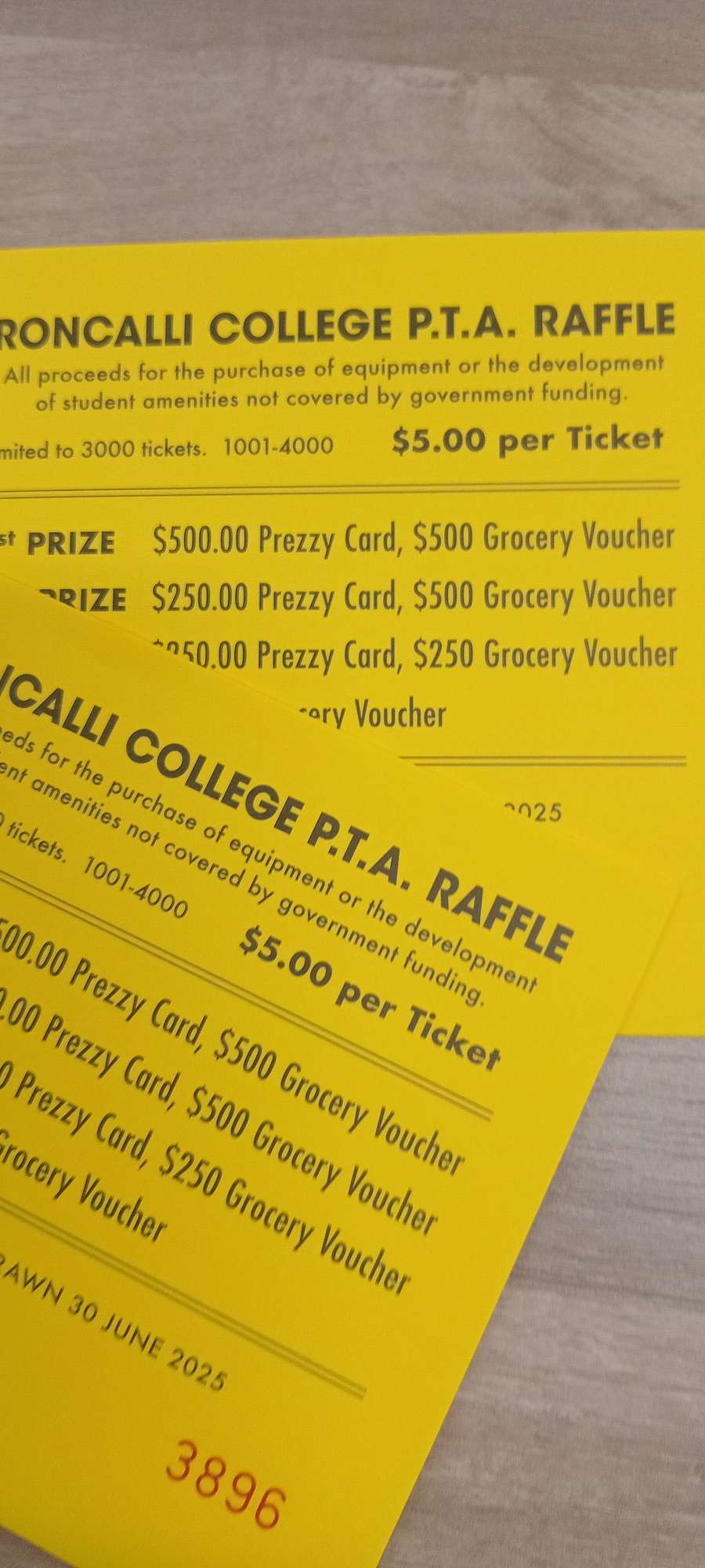 PTA Raffles