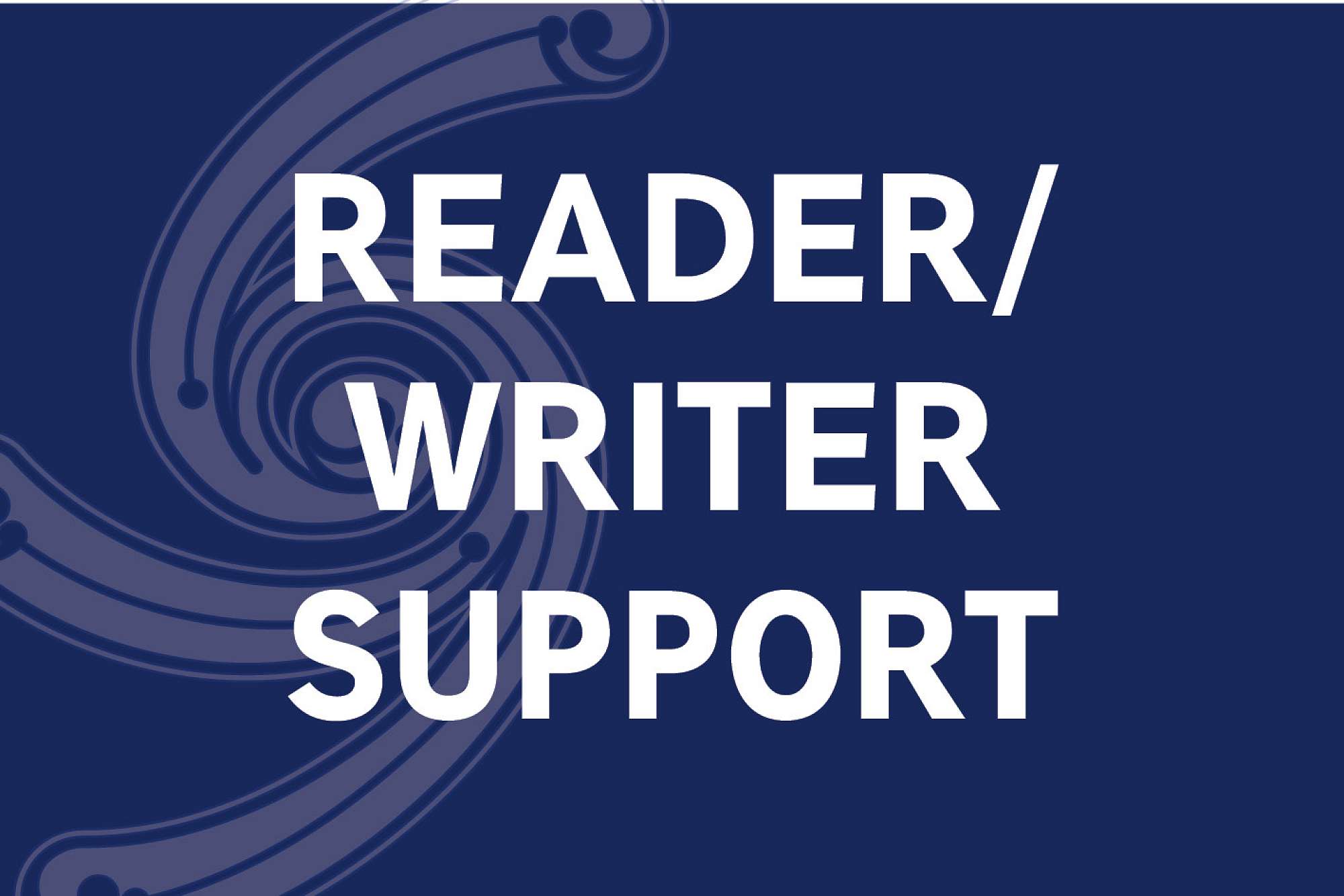 Reader/Writer Support