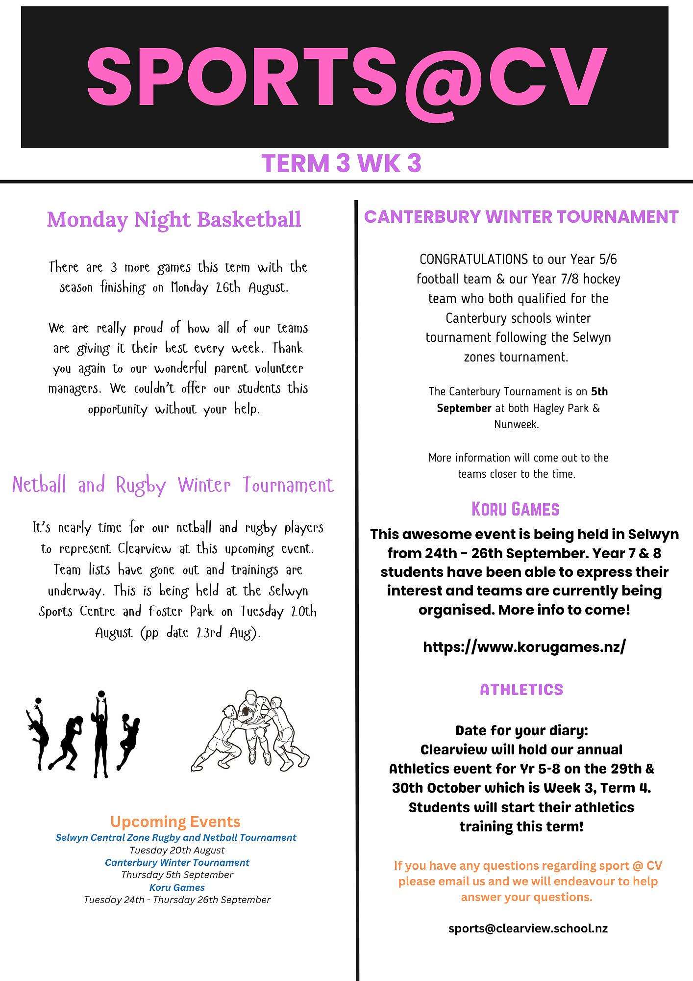 Sport @ Clearview