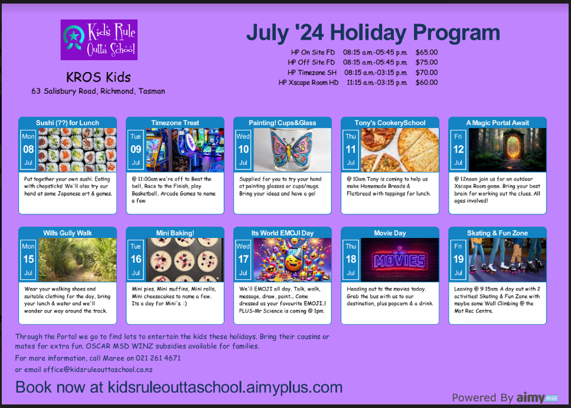 KROS Holiday Details