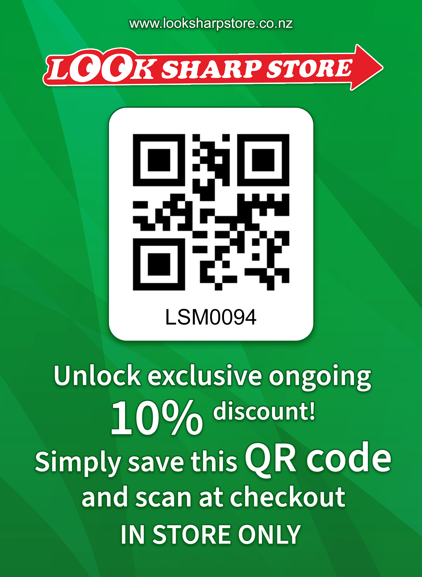 Look Sharp Offers our Community Discount