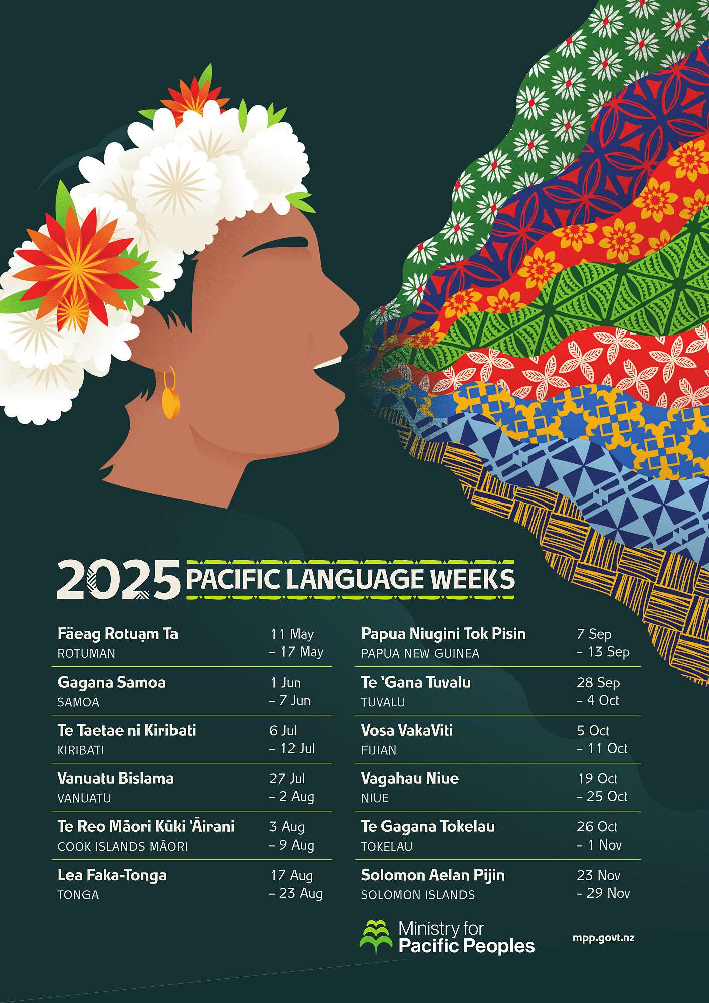 Pacific Language Weeks 2025