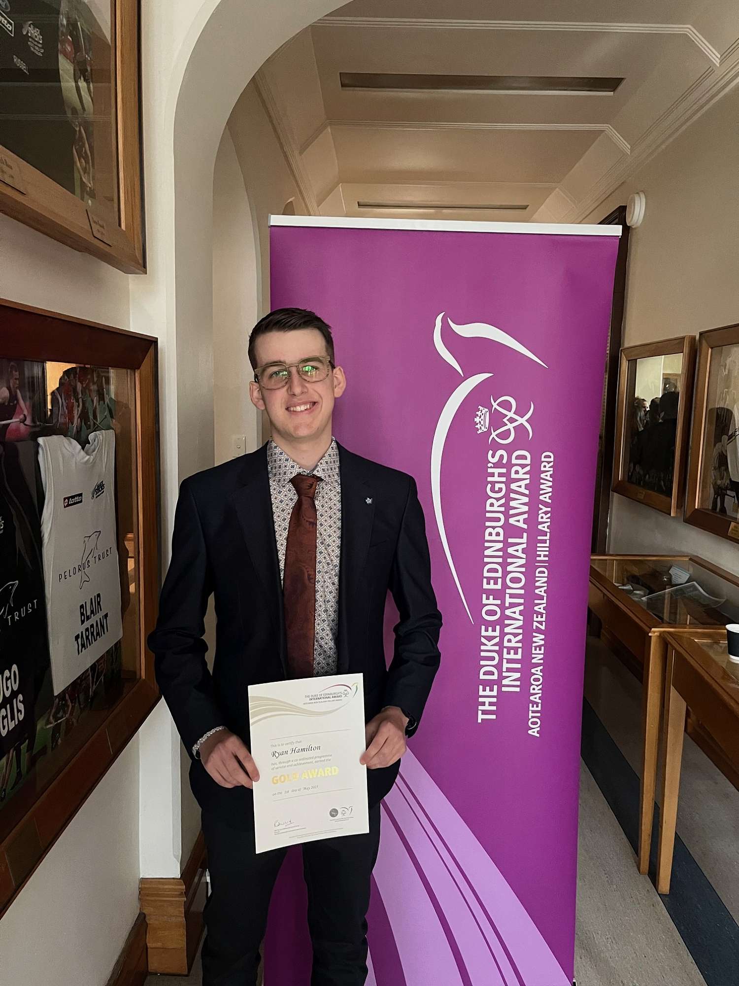 Gold Duke of Edinburgh Hillary Awards Ceremony | John McGlashan College