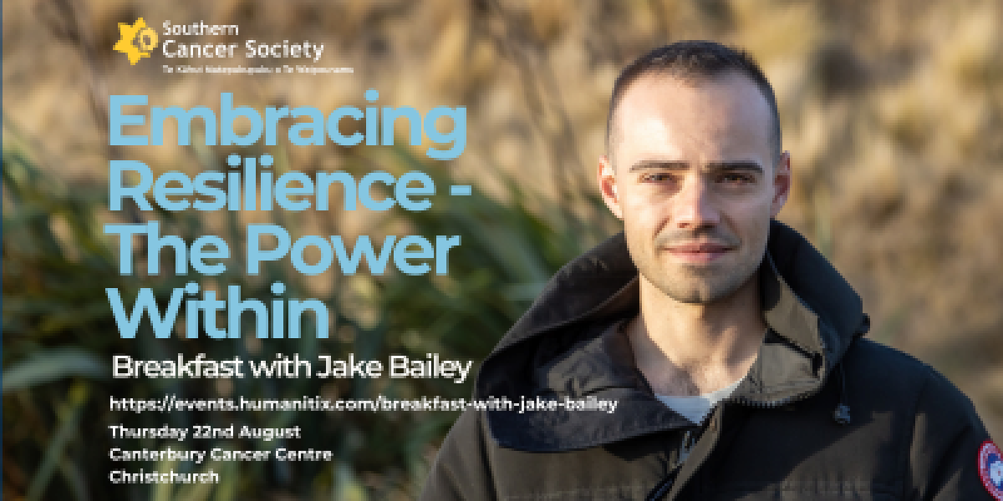 Priority ticket opportunity - an audience with Jake Bailey