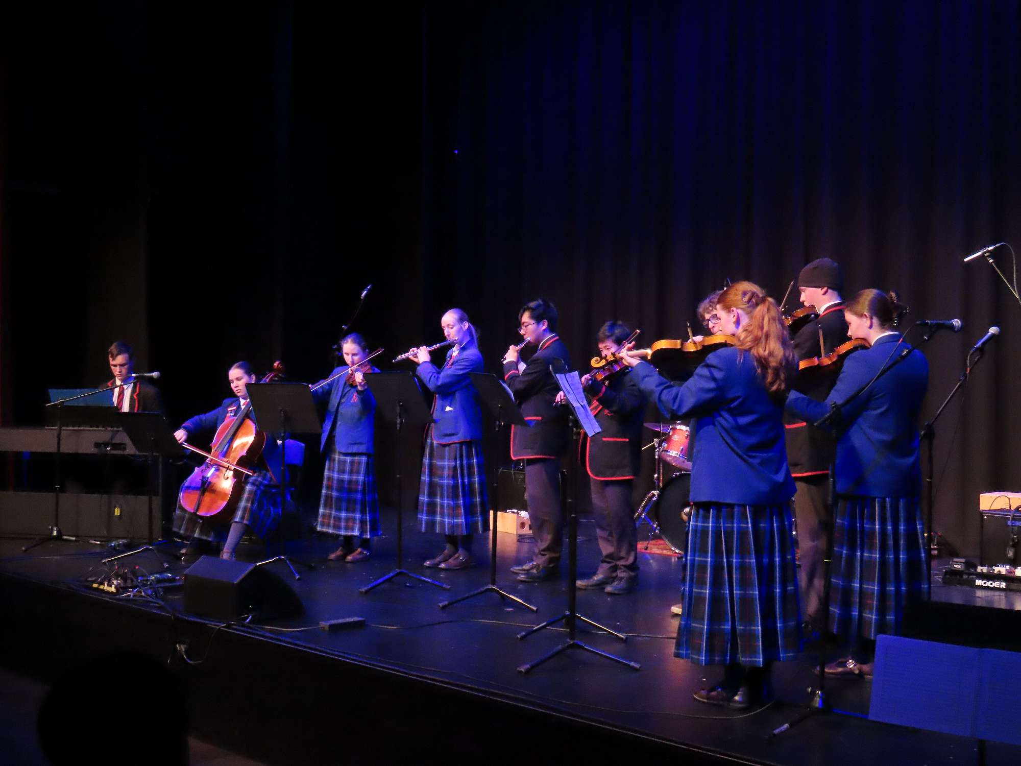 Talented performers entertain packed crowd