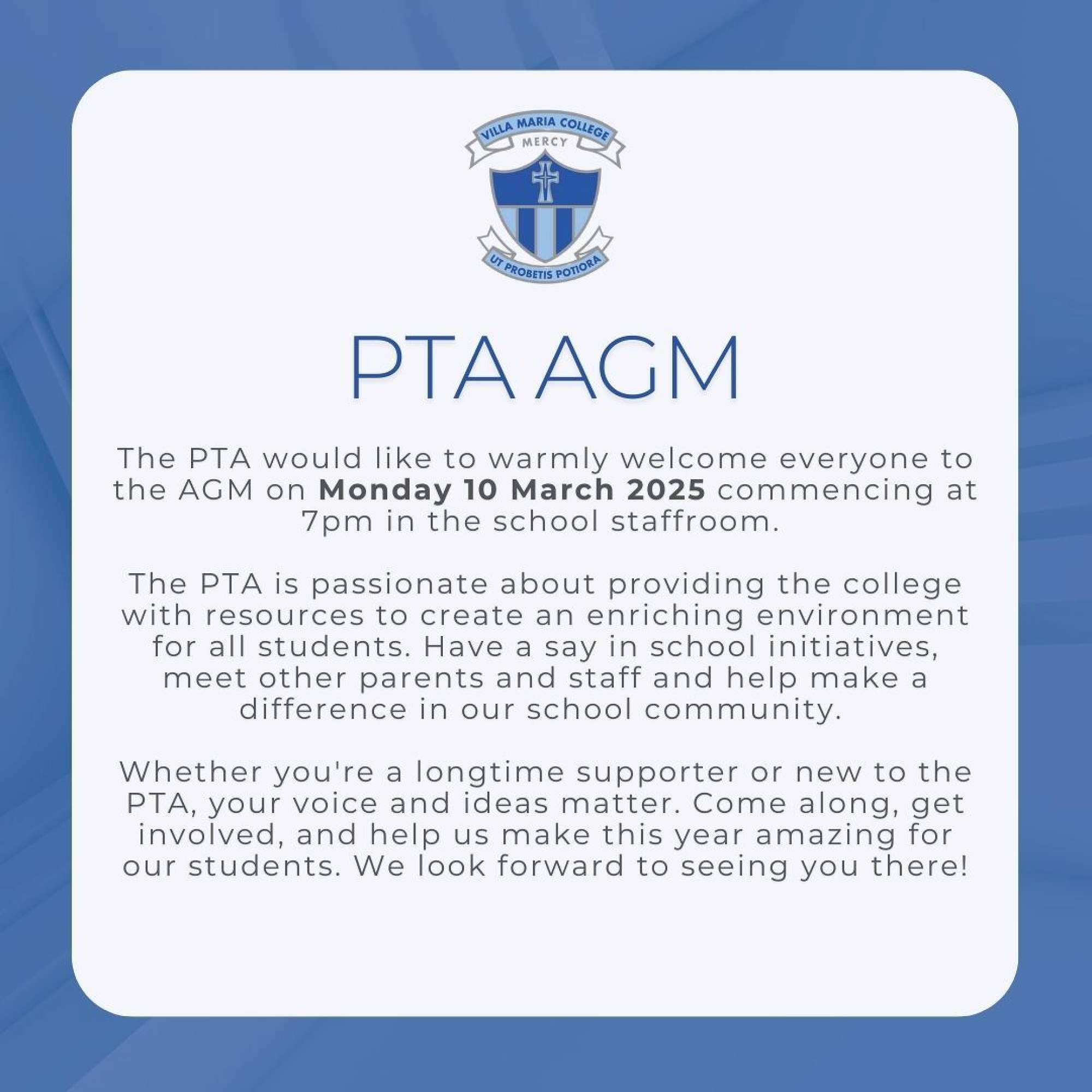 PTA AGM