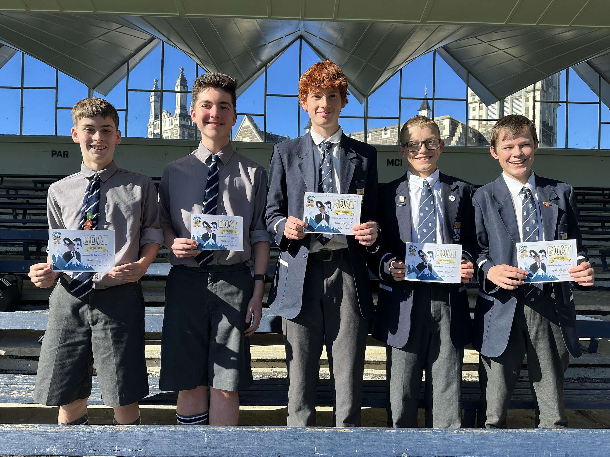 Outstanding Effort Recognised