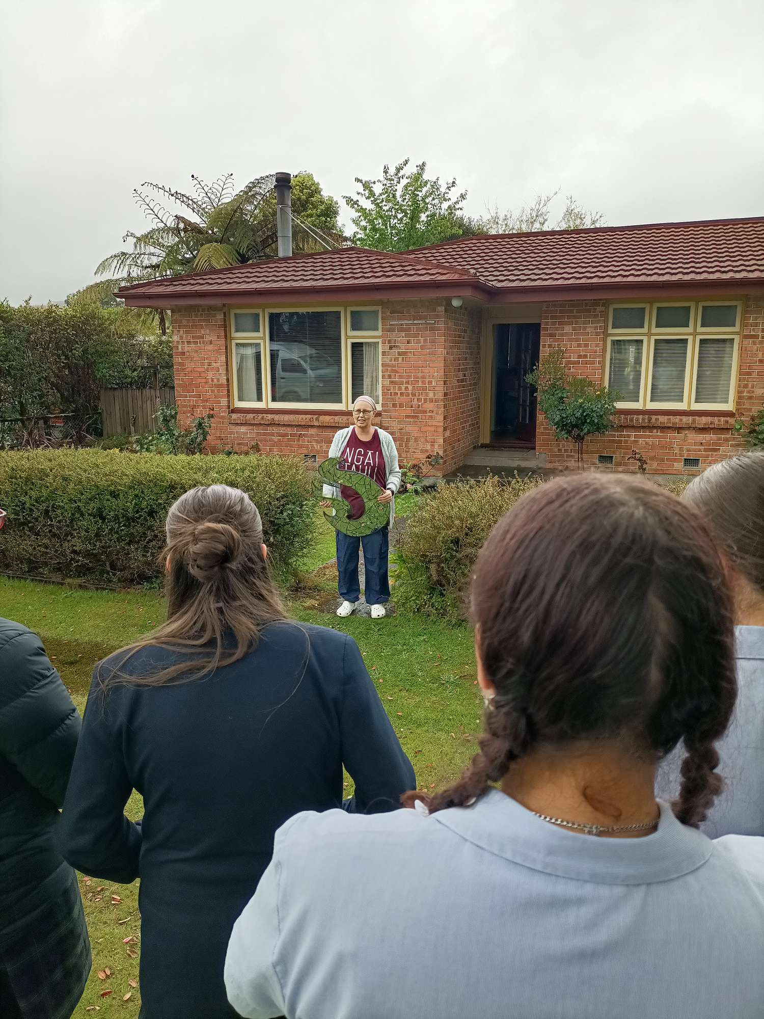 NHK Students Visit Whaea Kylie