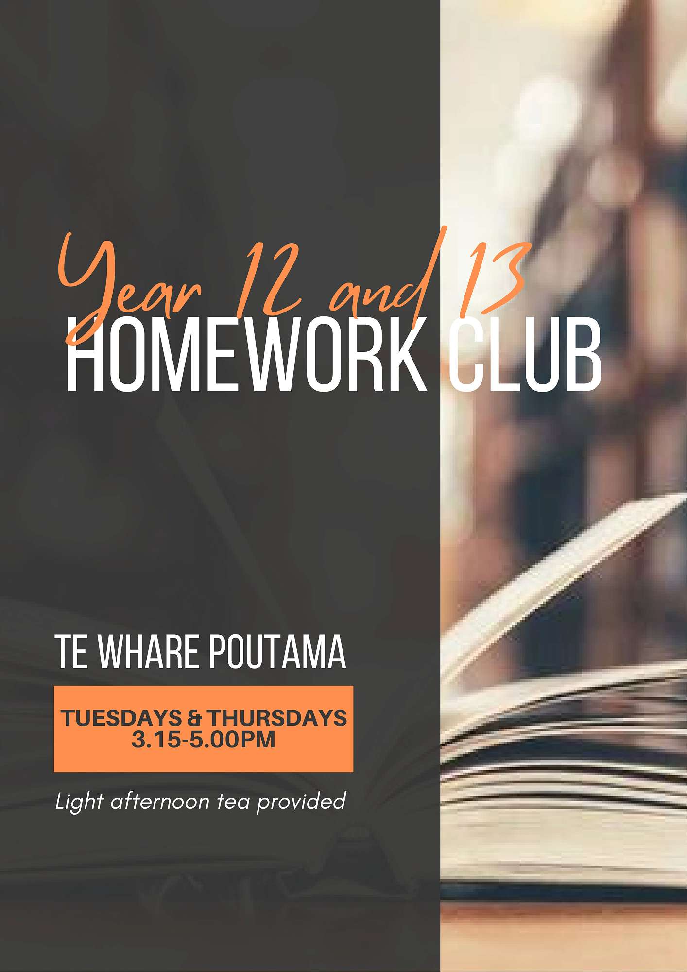 Year 12 and 13 Homework Club