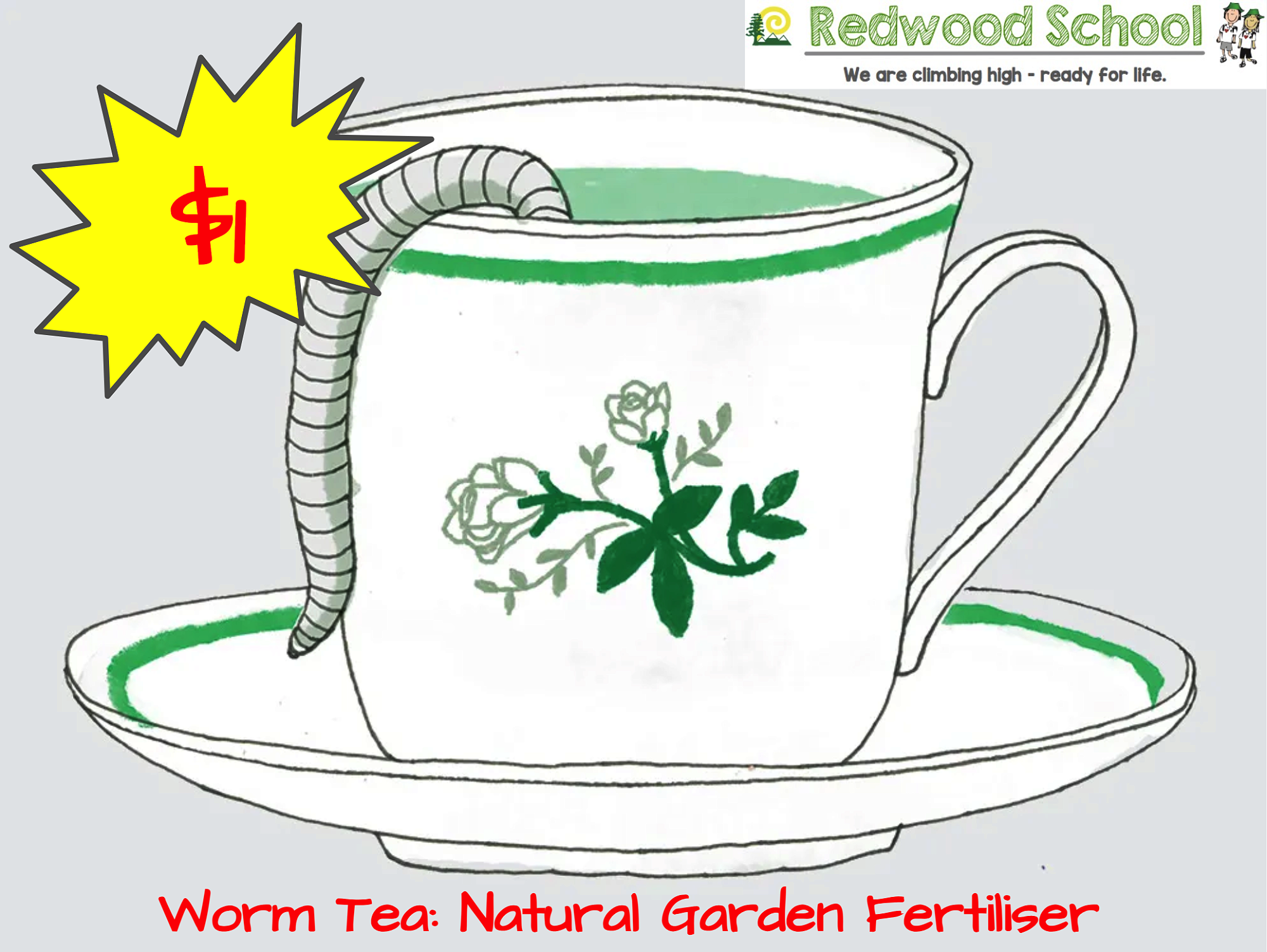 Worm Tea for Sale - Just $1/litre