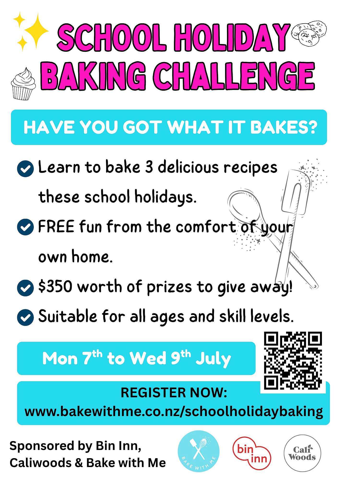 School Holiday Baking Challenge!