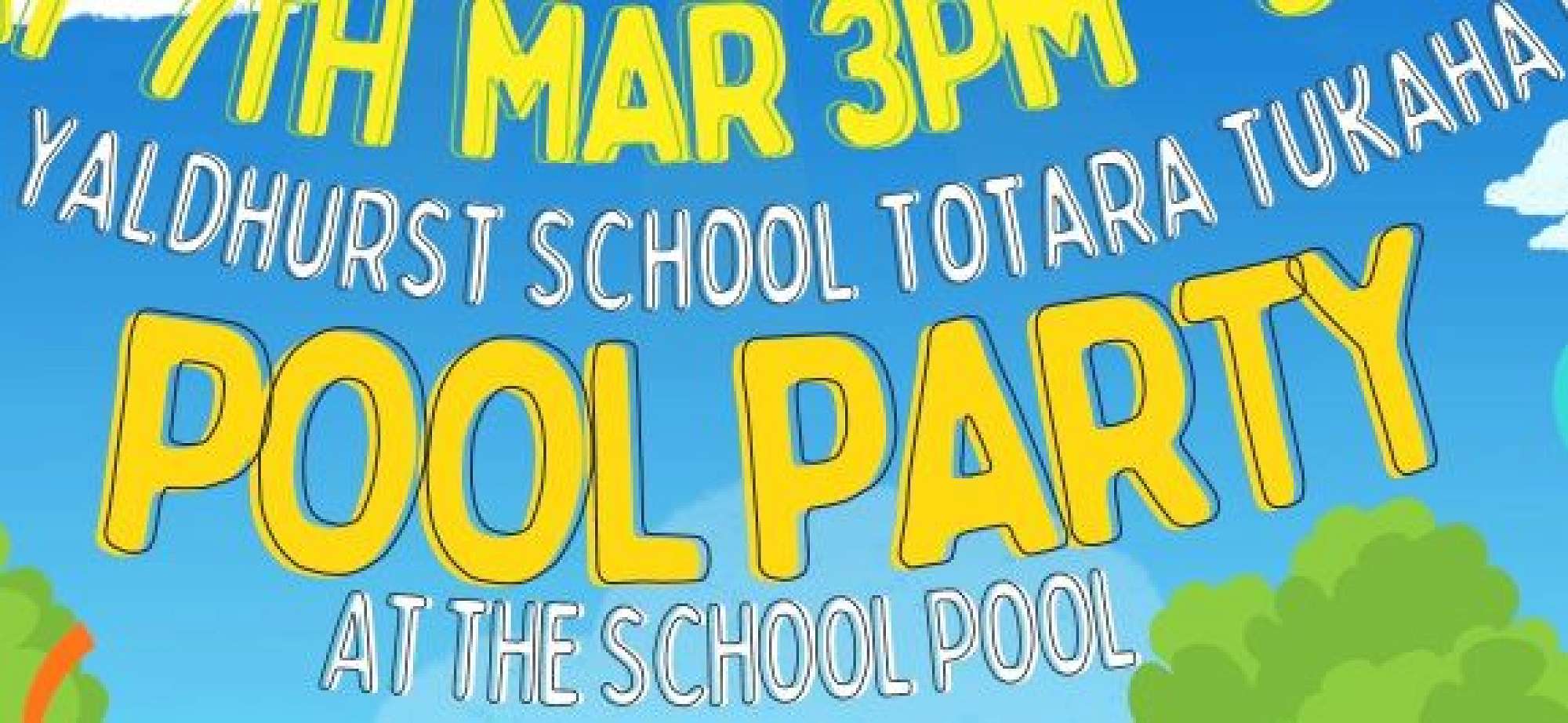 PTA POOL PARTY 7th March