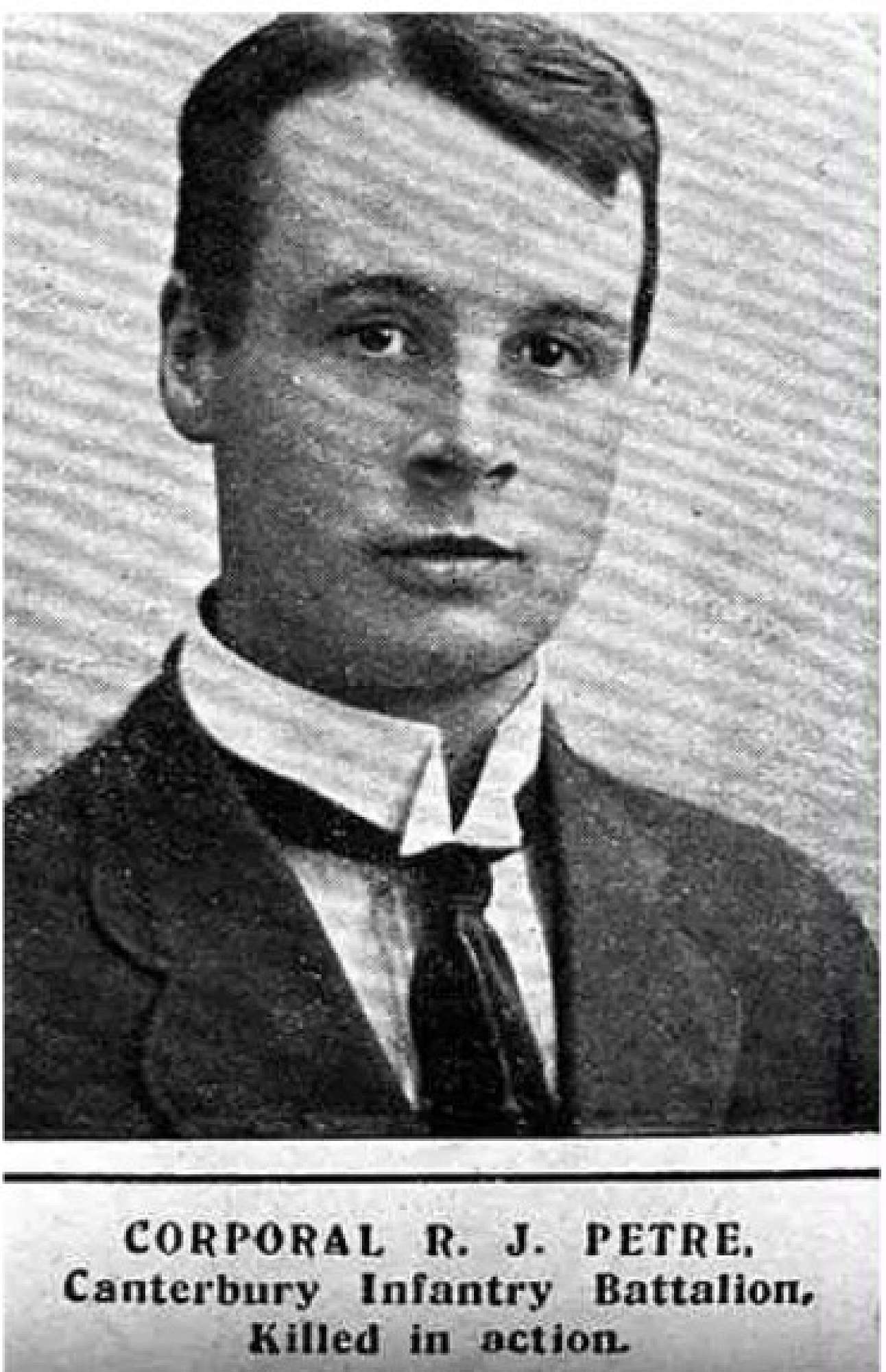 Robert John Petre — Straven Road - Week 2, Term 2