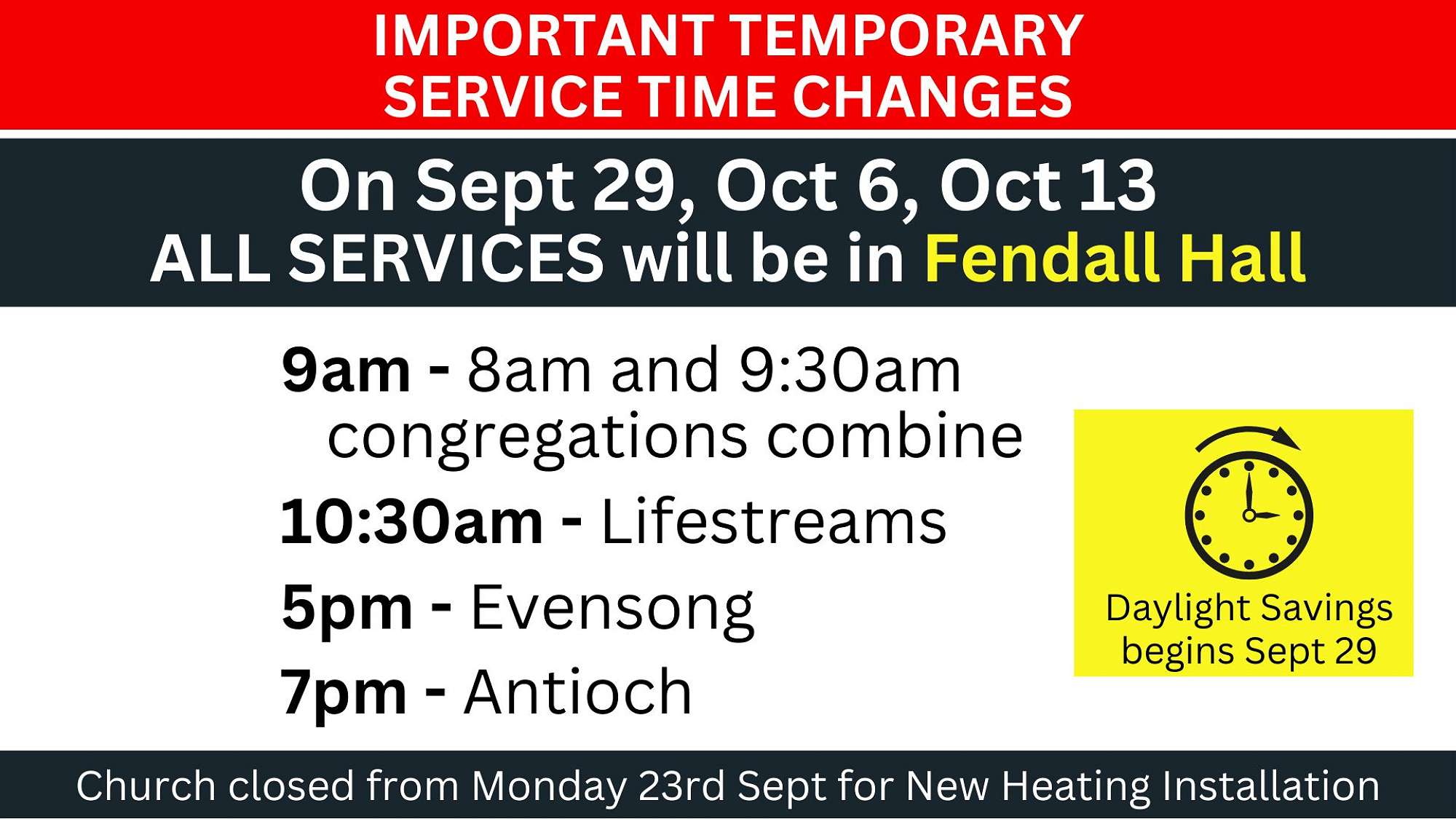 Temporary Service Time Changes SEPT 29-OCT 13 — St Barnabas Connect 11 ...