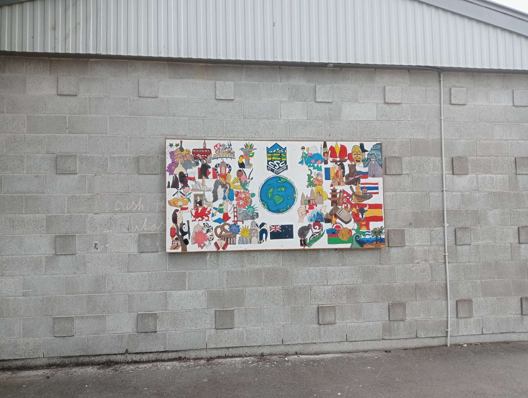 Our Multicultural Mural at CSC