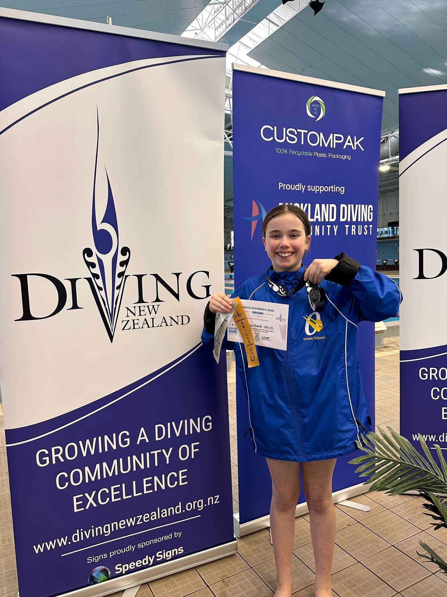 Success at Skills National Diving competition