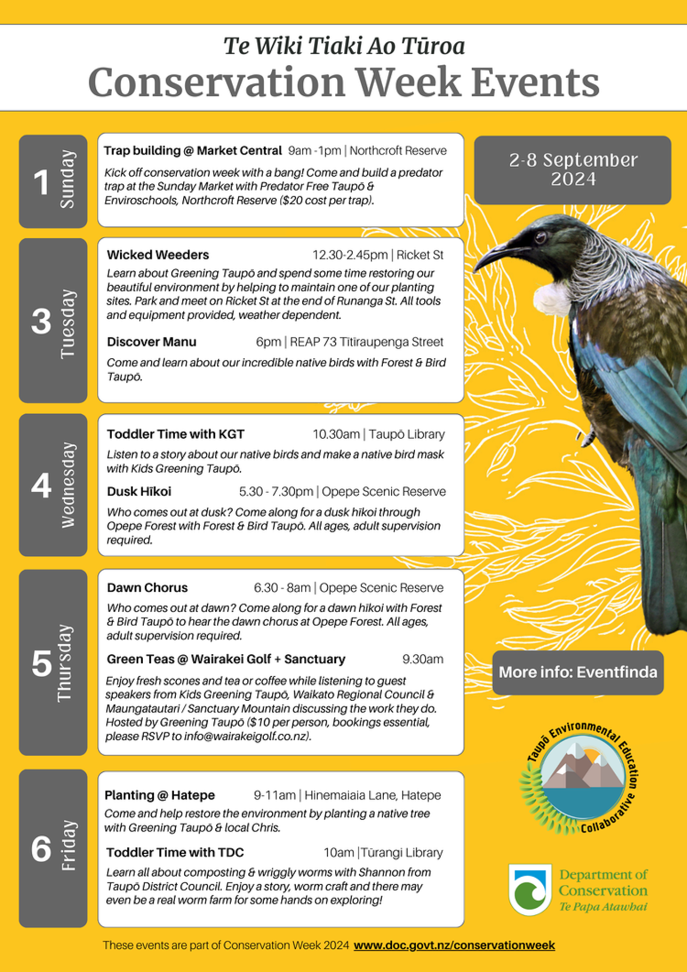 Conservation Week Events