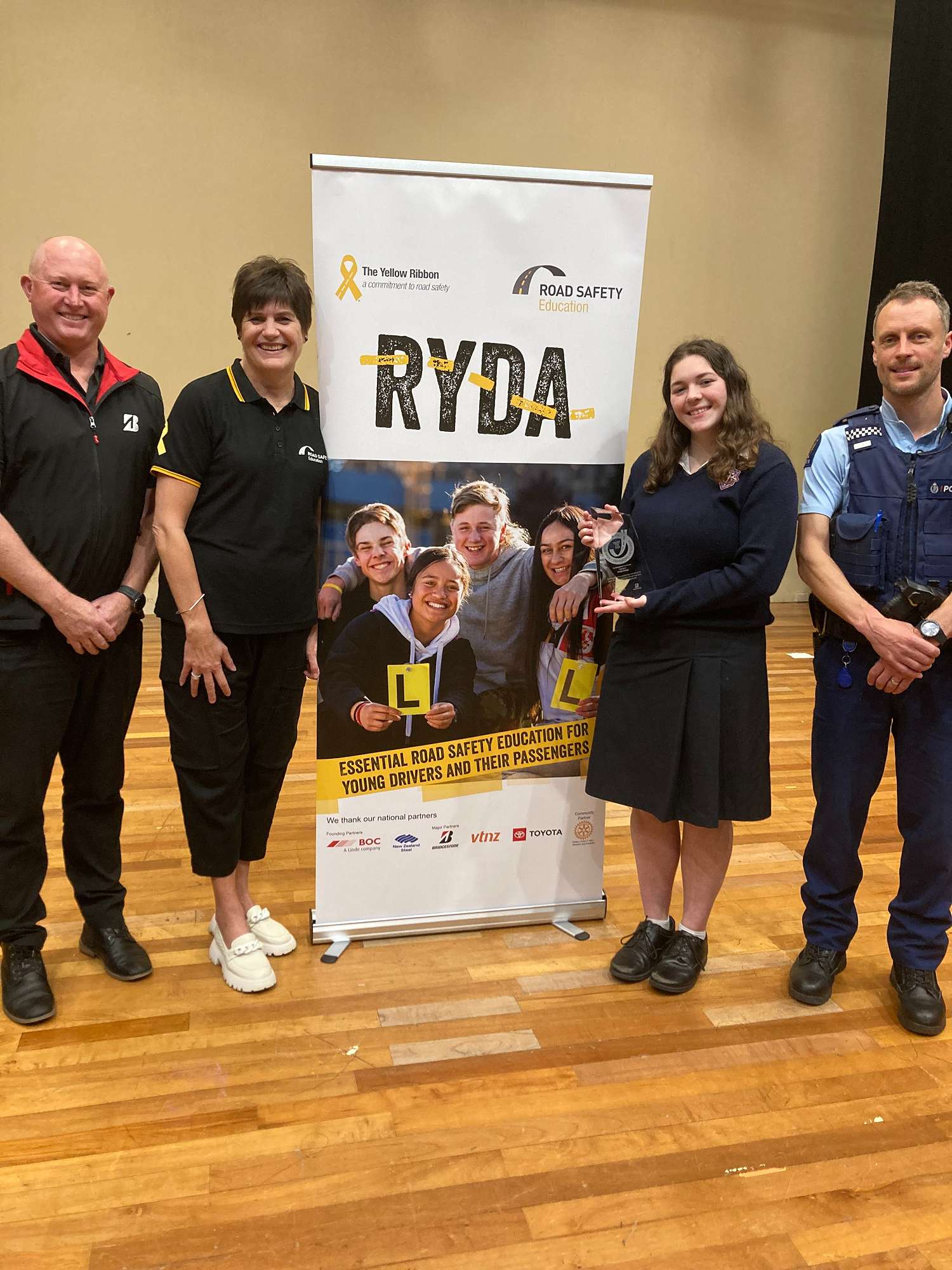 RYDA award for the school!