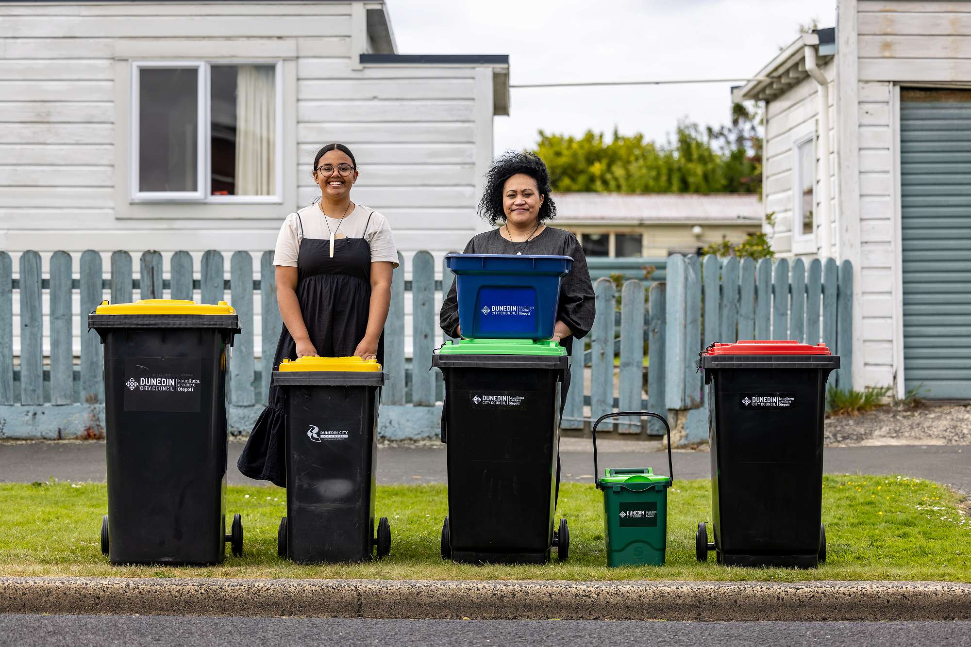 Including kerbside bin use in housing designs