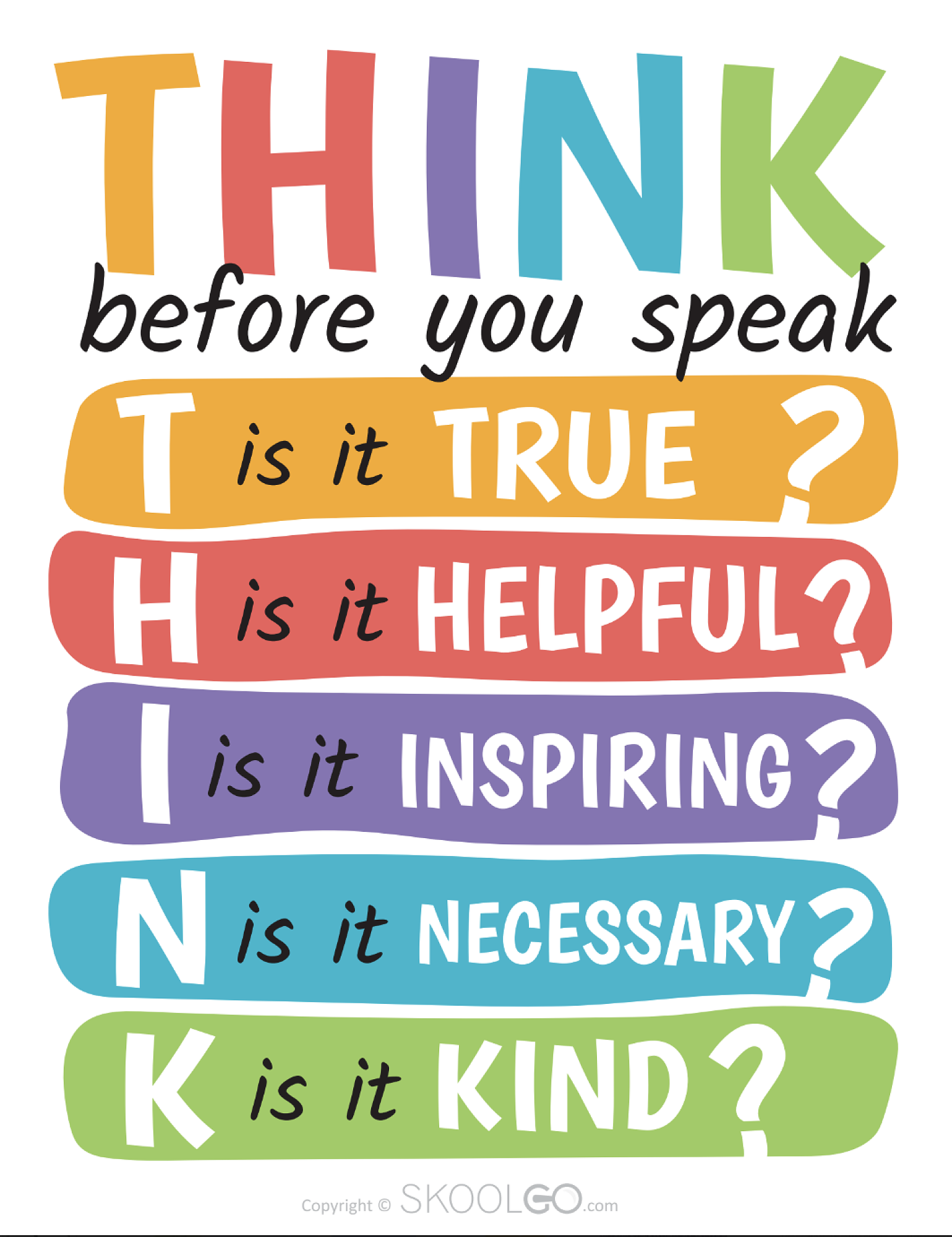 Using Kind Words to Solve Problems