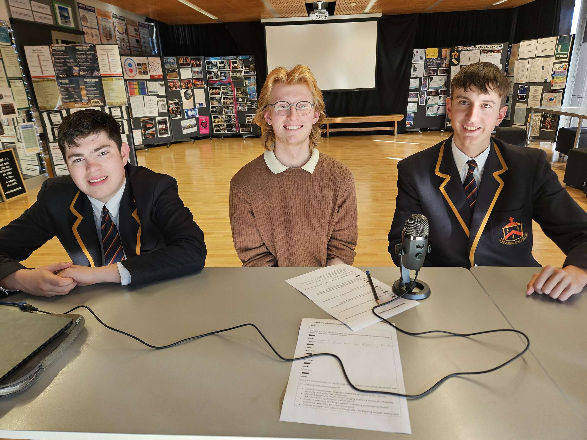 McGlashan Choir Director, Teddy Finney-Waters, interviewed on Fletcher ...