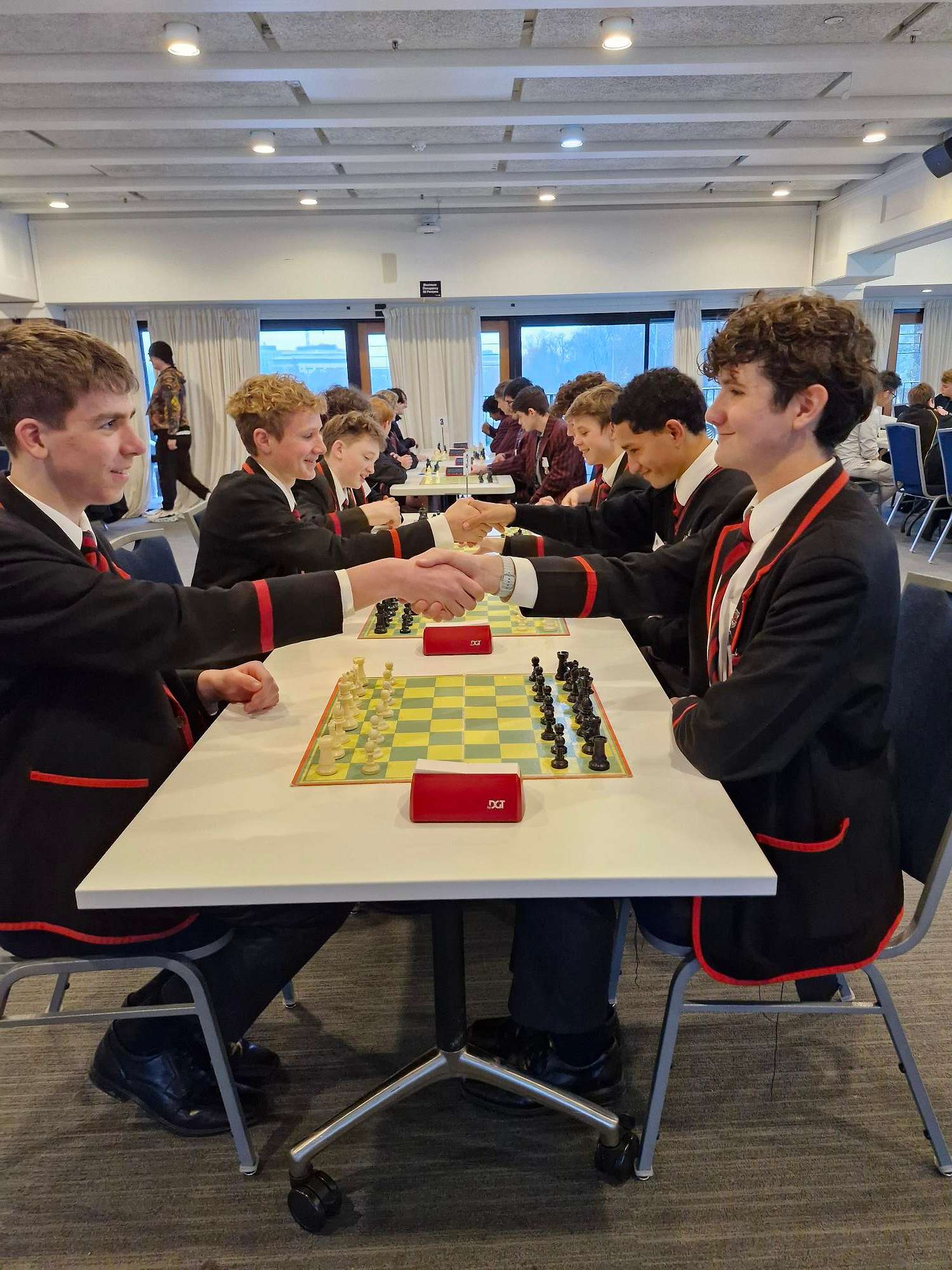 Check, mate! Teams face off for third place