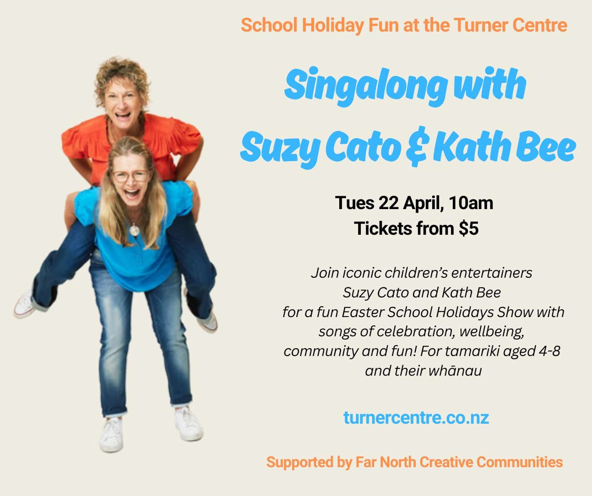 Singalong with Suzy Cato & Kath Bee