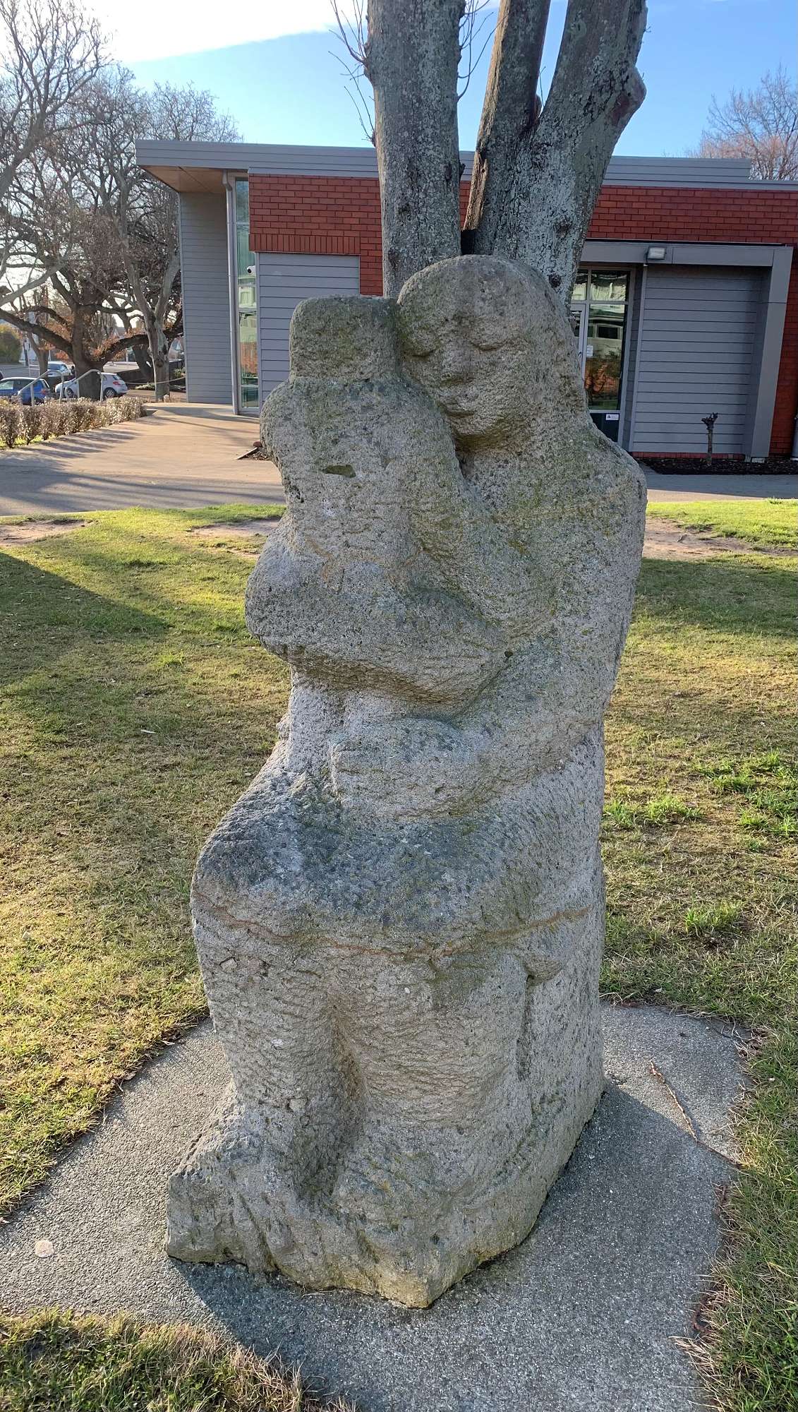 Mother and Child sculpture