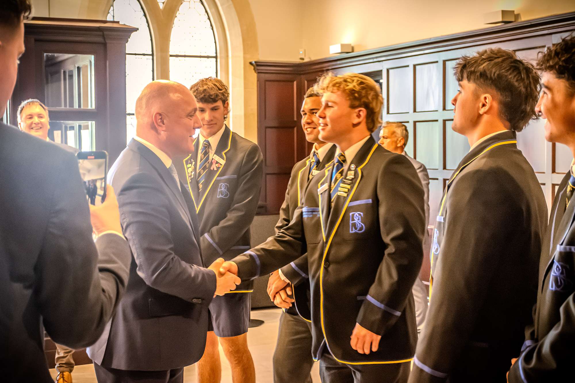 Prime Minister visits CBHS — Straven Road, Week 3, Term 1