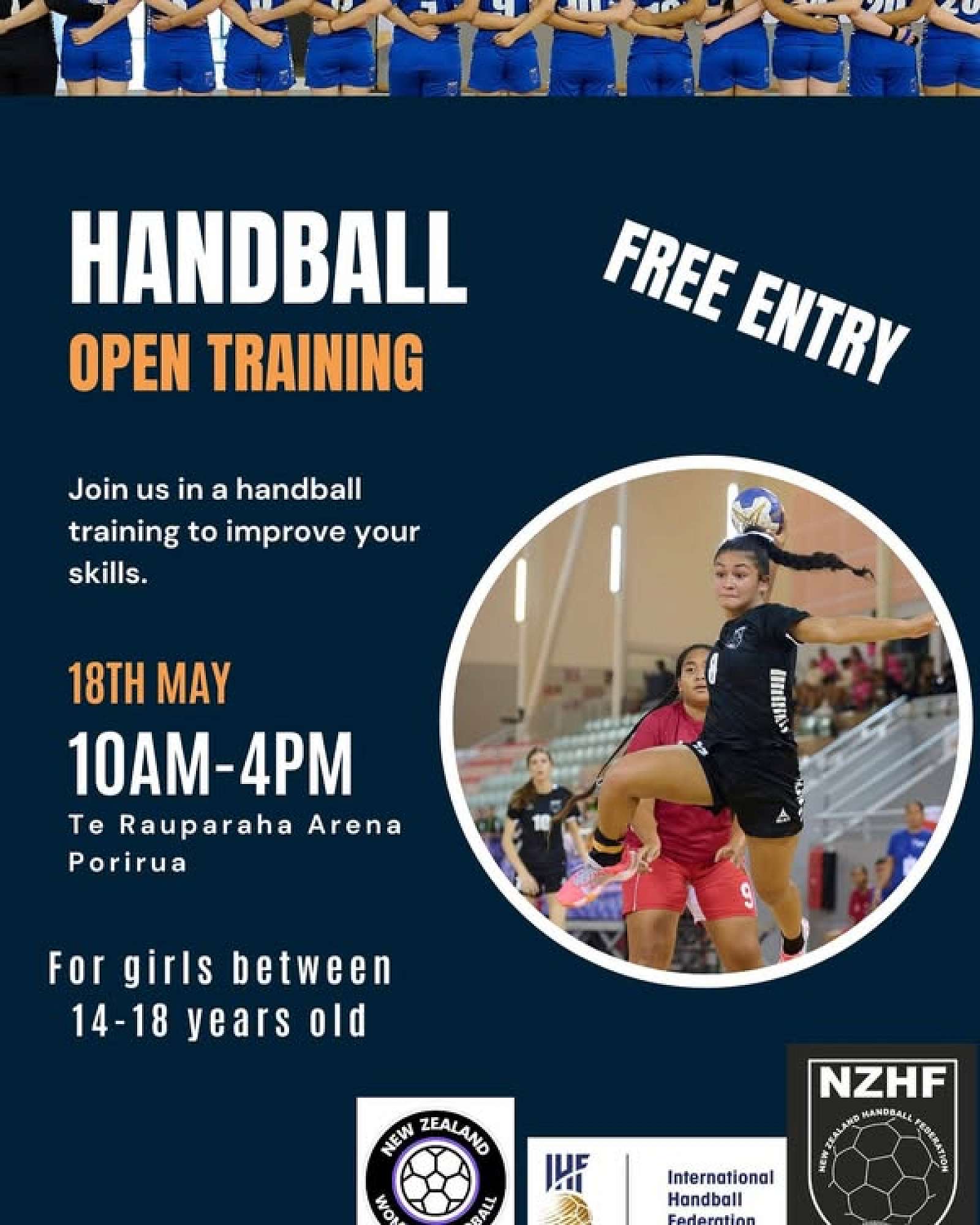 HANDBALL OPEN TRAINING – THIS WEEKEND! — Mana College Pānui / Gazette ...