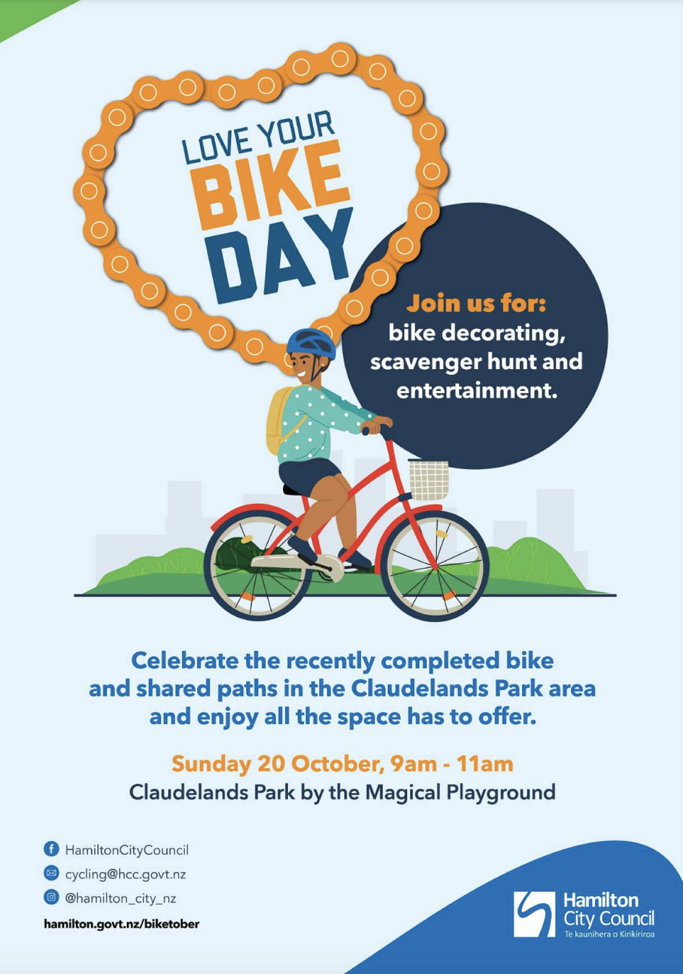 Save the Date - this Sunday is Love Your Bike Day