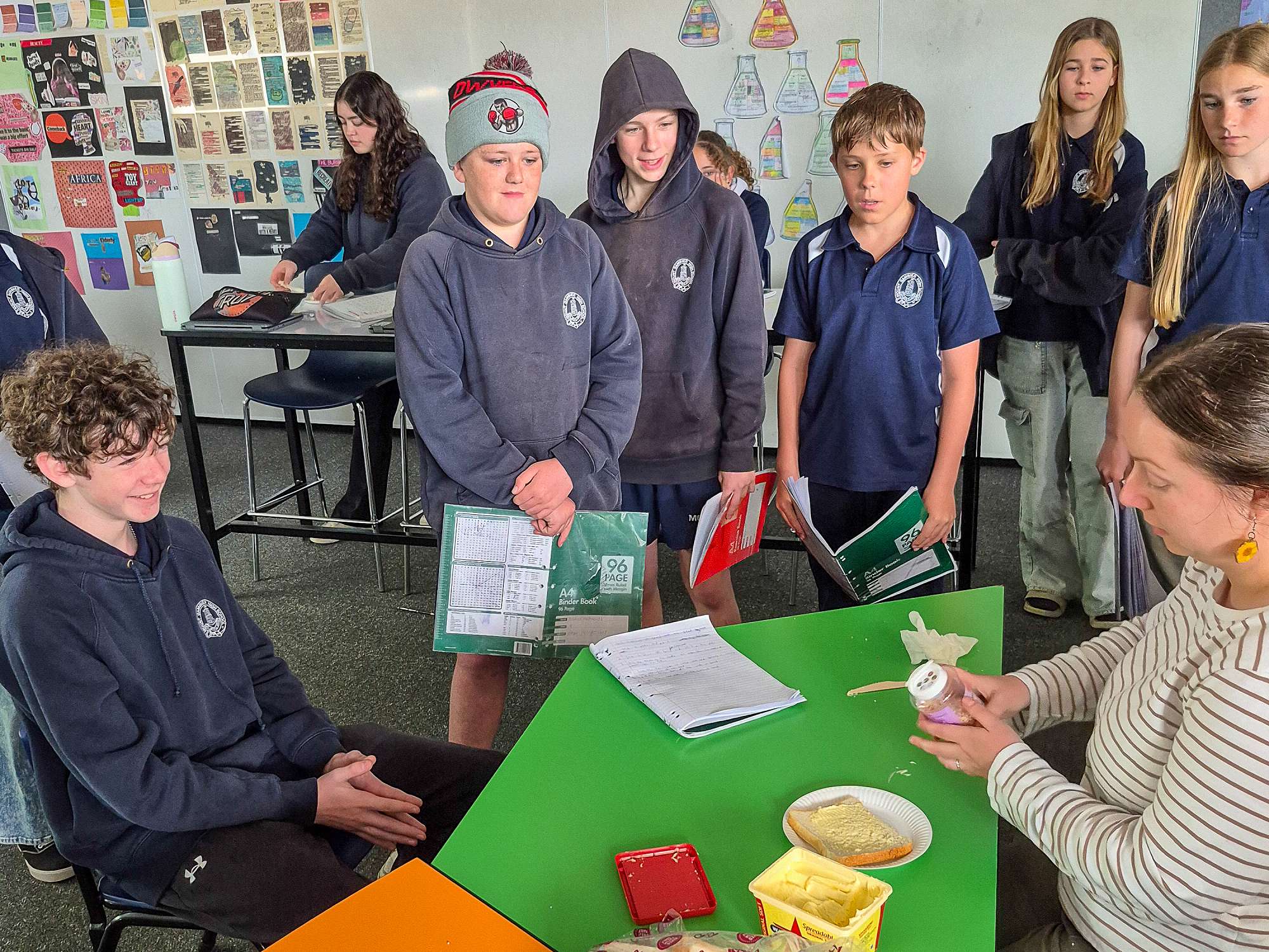Year 7 Class Master the Art (and Fails!) of Fairy Bread Making