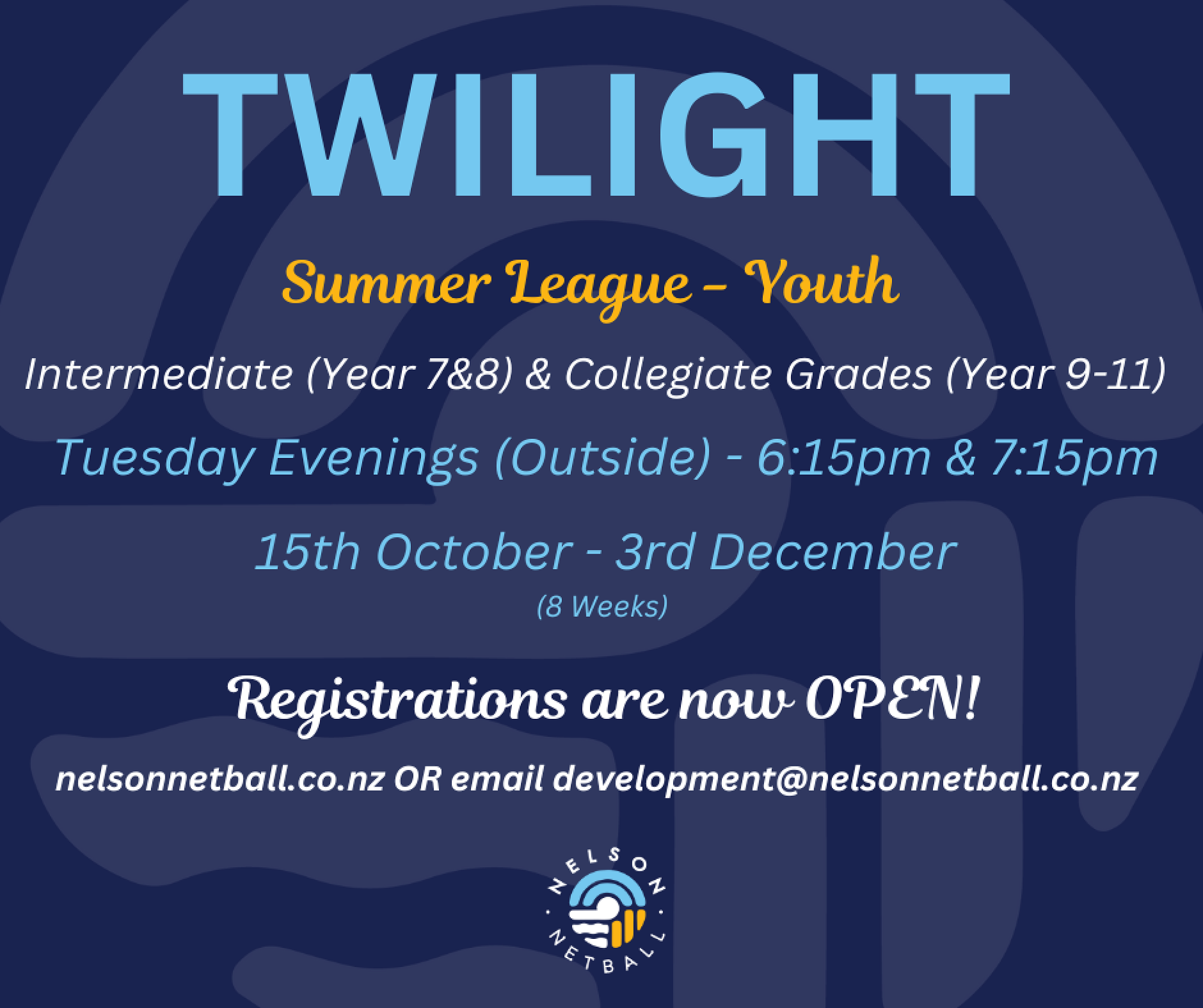 Twilight Netball