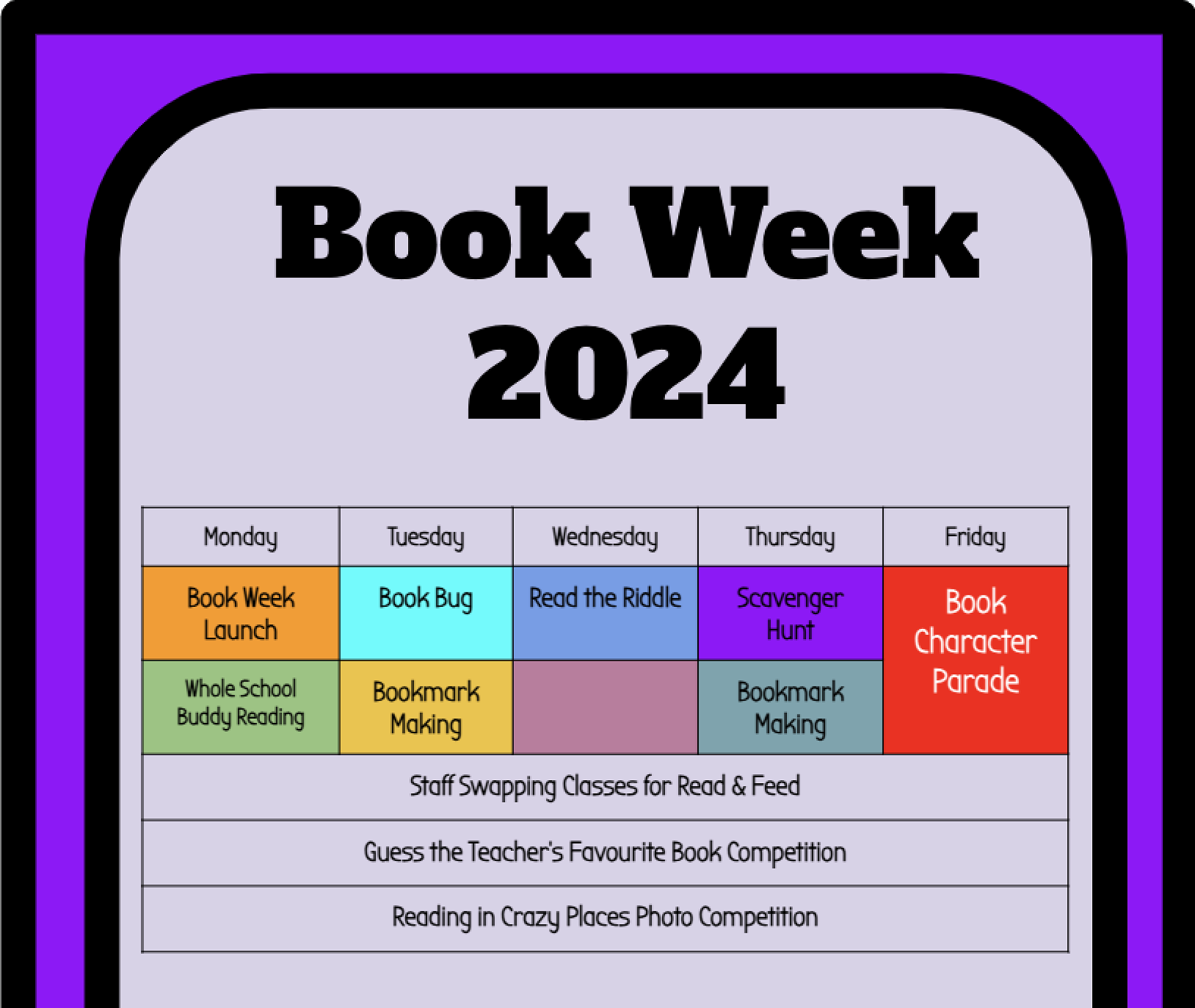 Book Week 2024
