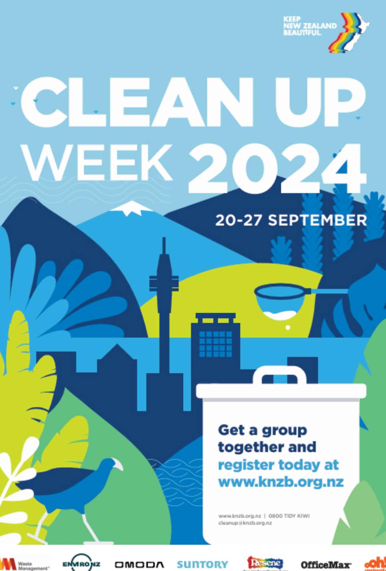 Keep New Zealand Beautiful Clean Up week