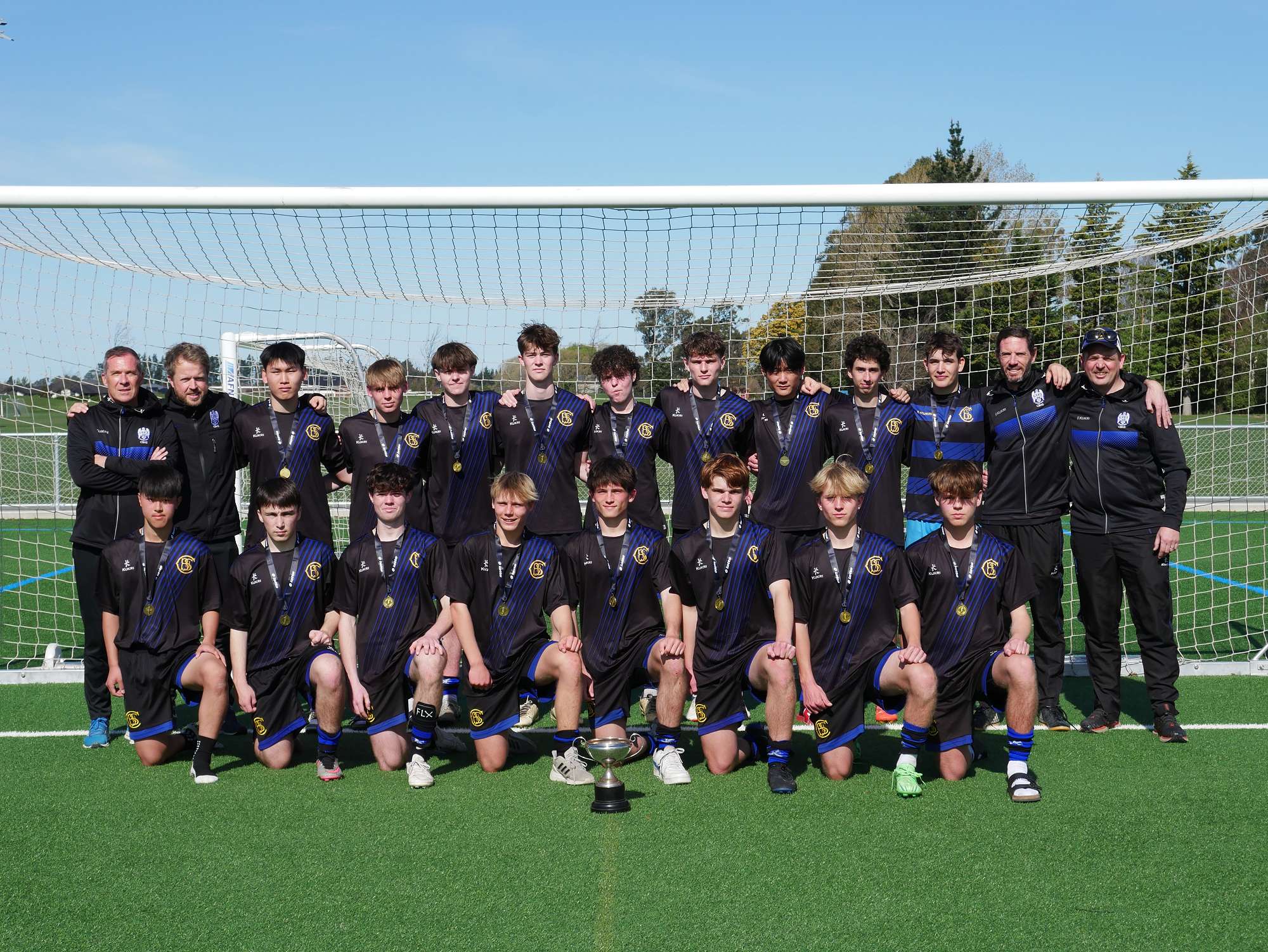 1st XI Football 2024 Jim Wishart Tournament Champions