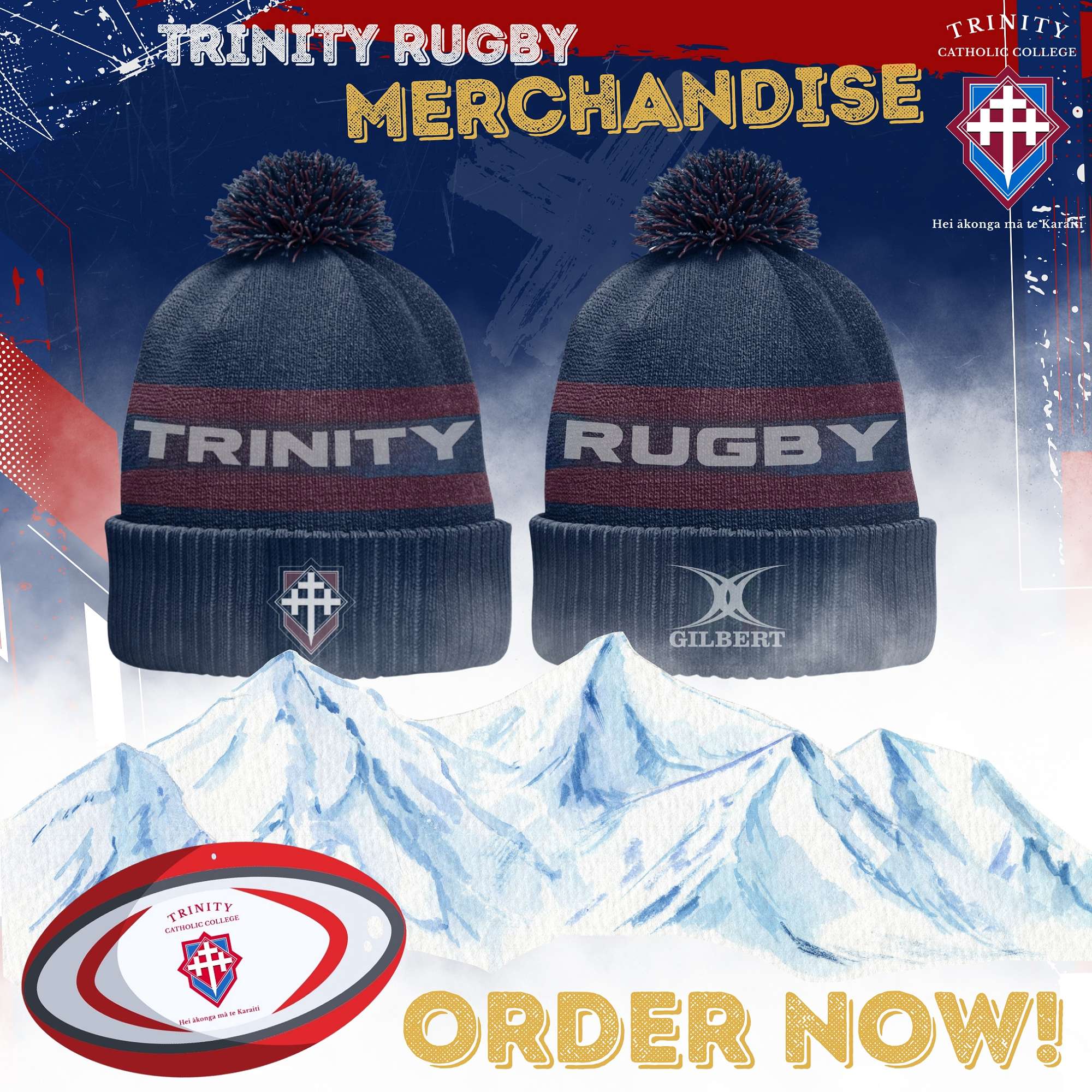 TRINITY RUGBY BEANIE