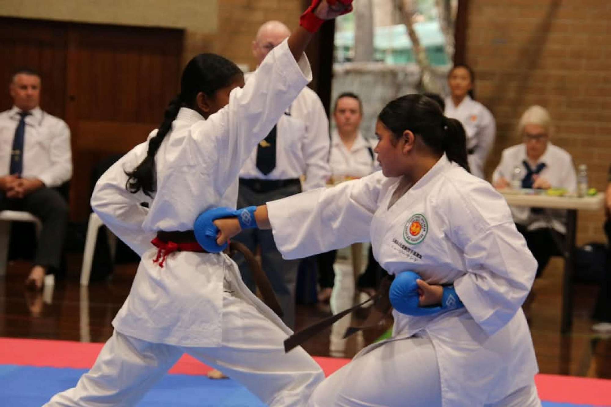 Kataraina Mareikura-Fremlin attends the Australian Karate Champs