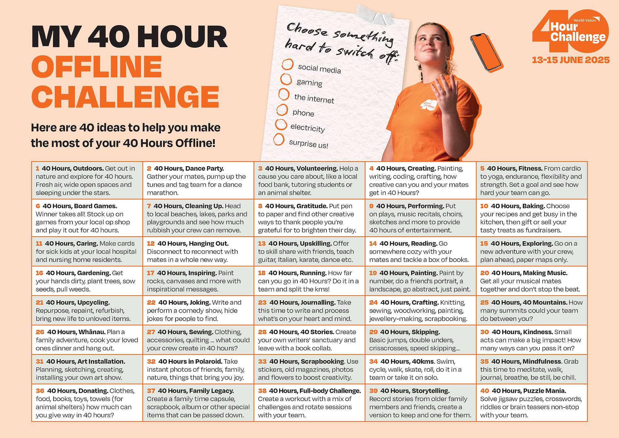 40 Hour Challenge