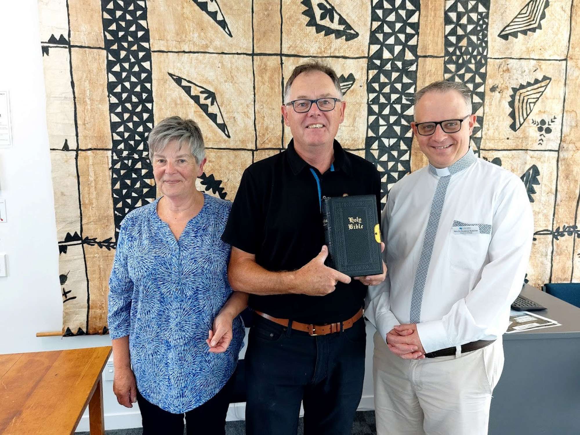 Hamilton family Bible returns to St Barnabas