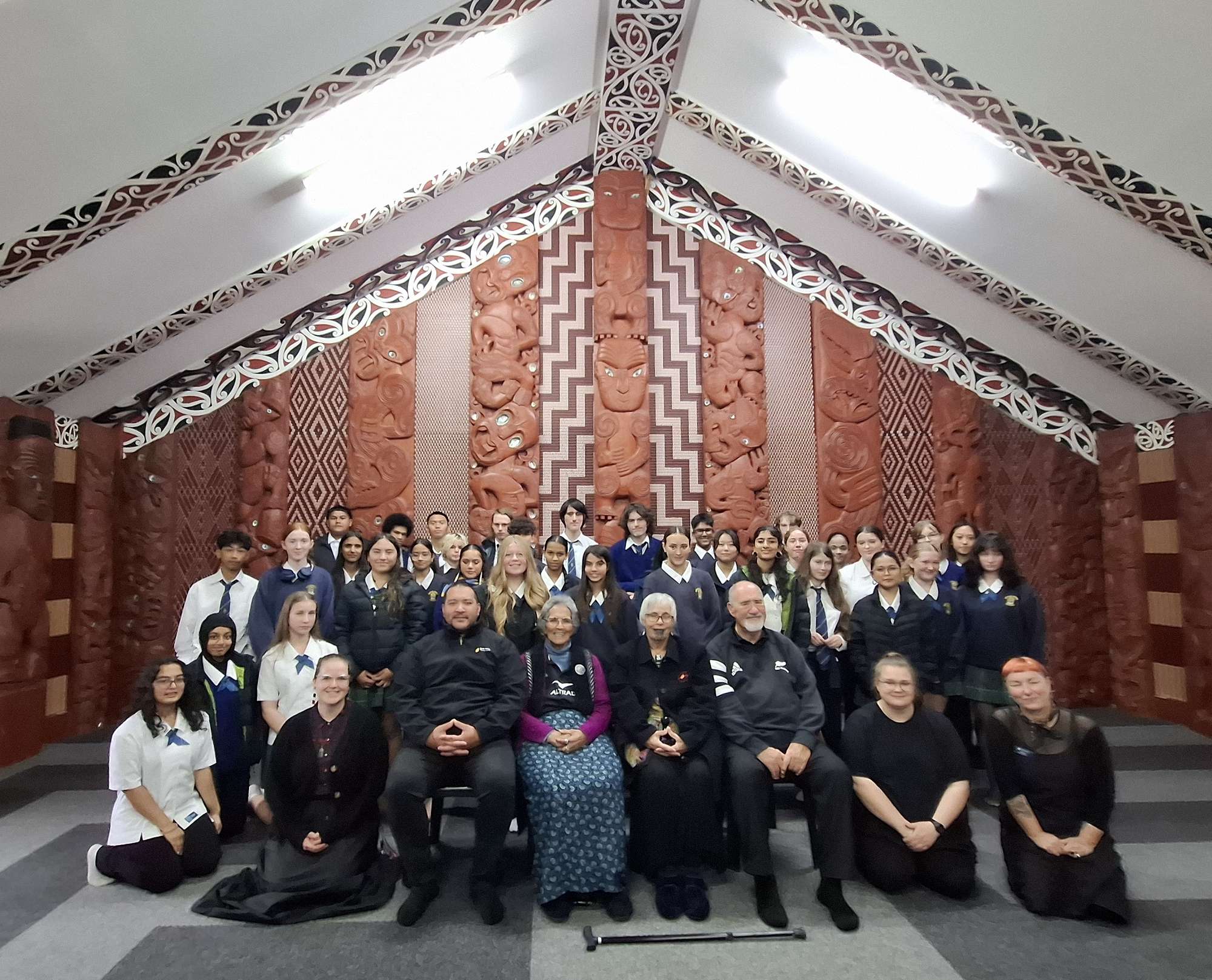 Level 1 artists inspired by Ōrongomai Marae visit — UHC Pānui June 2025