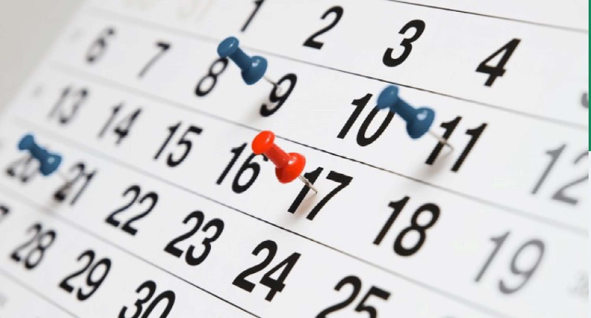 Dates for your Diary