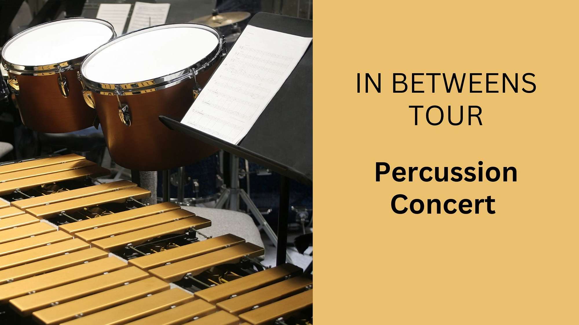 In Betweens Tour - Percussion Concert - July 15