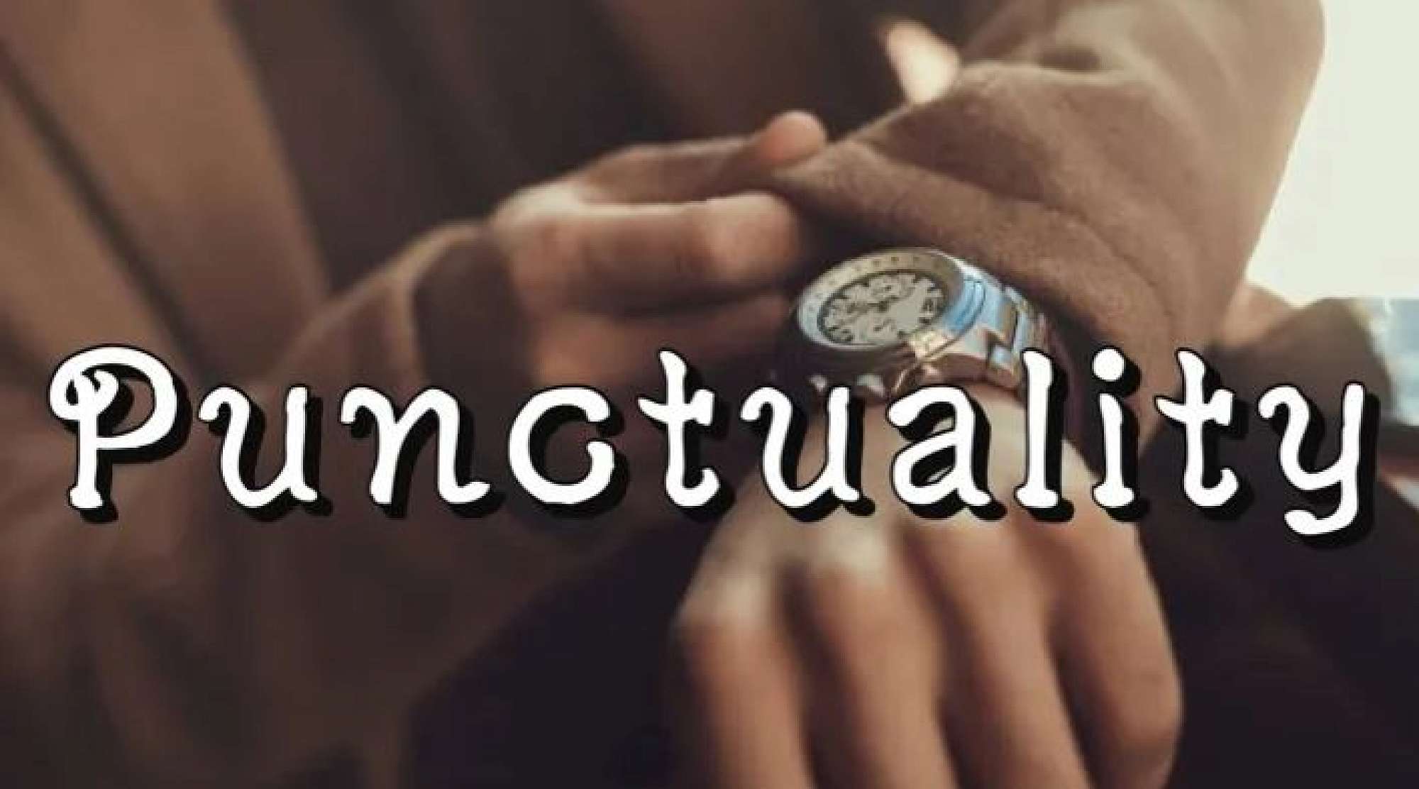 A Friendly Reminder About Punctuality and Responsibility