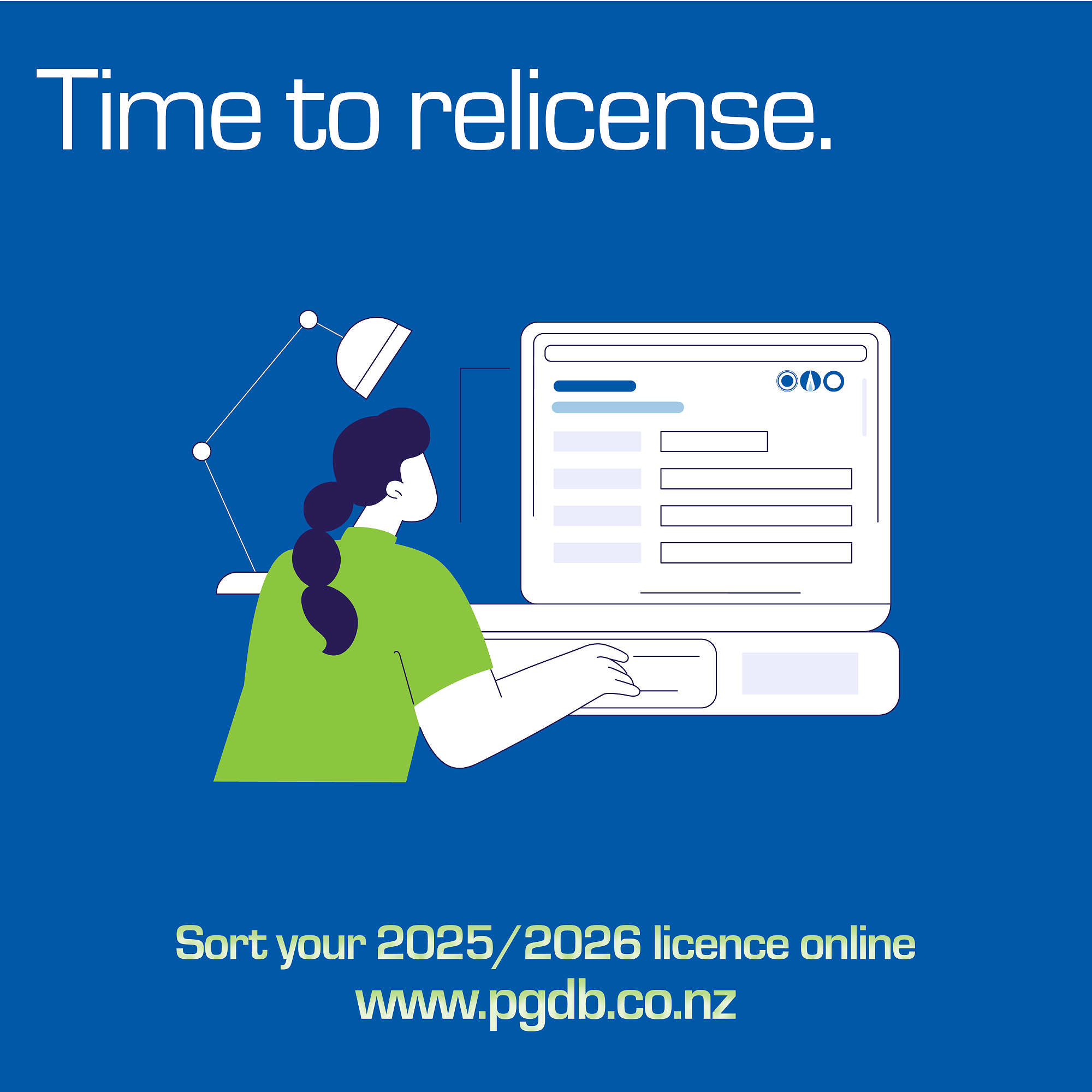 Relicensing for 2025/2026 is now open