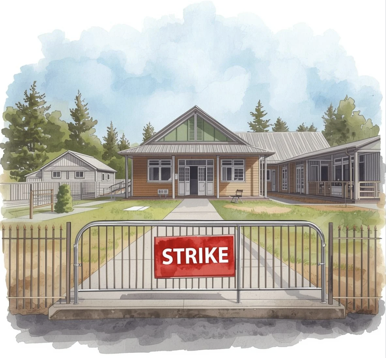 Strike Action | Balmacewen Intermediate