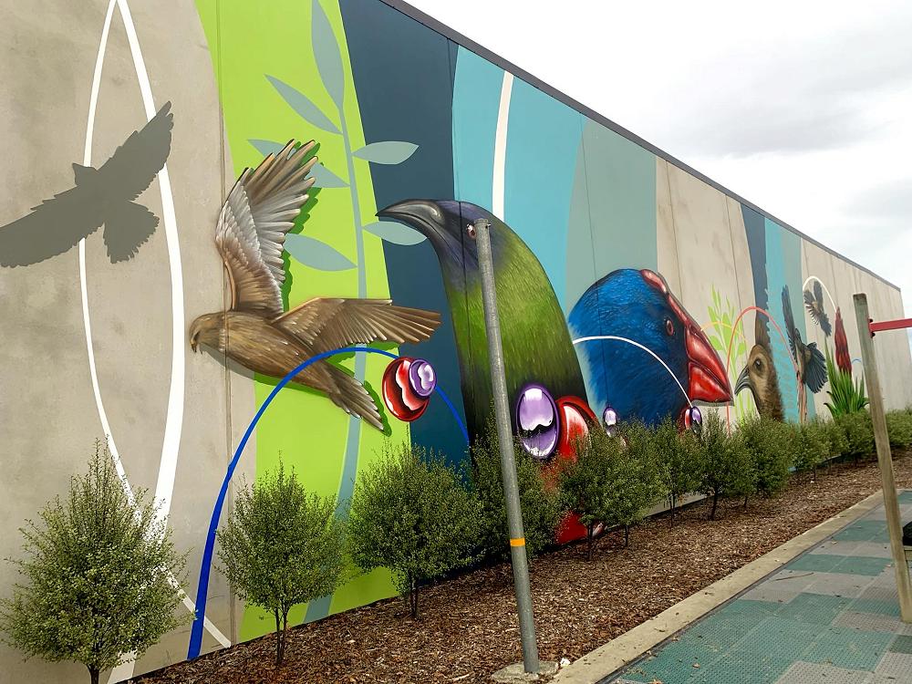 Linking our mural with our cultural narrative